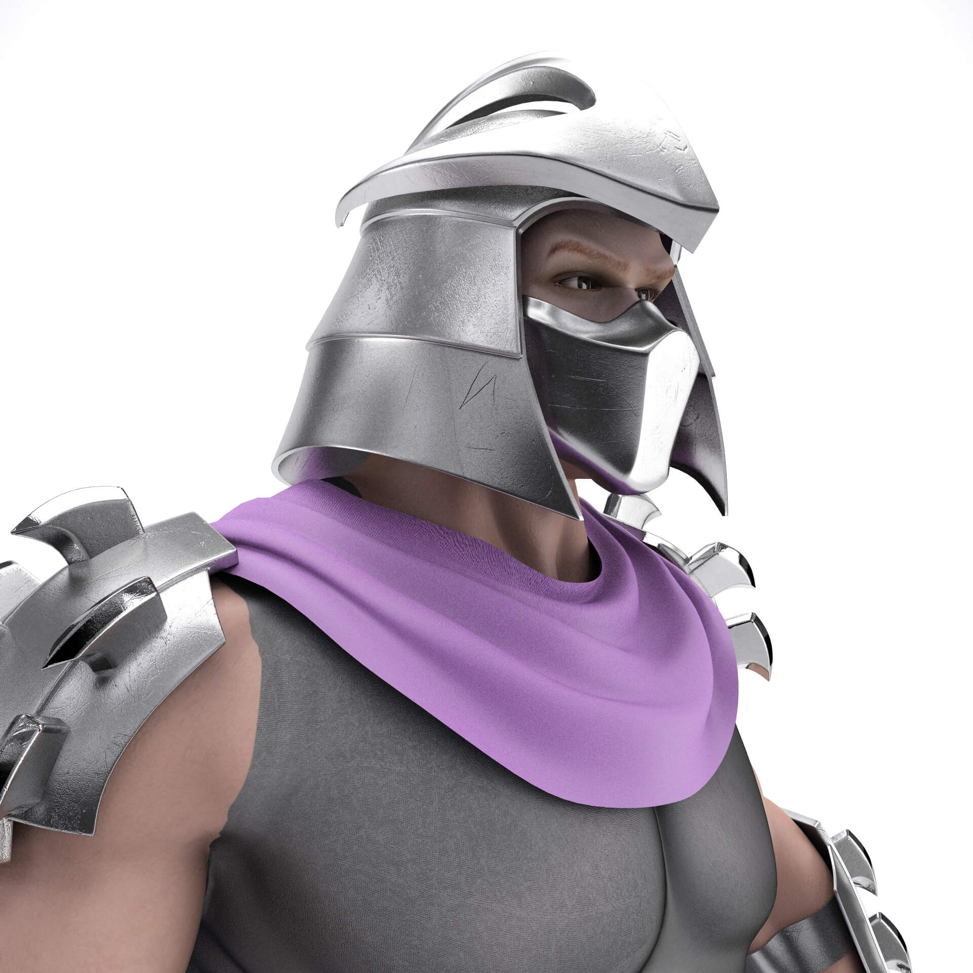 TMNT Shredder - 3D Model by RenderBlade