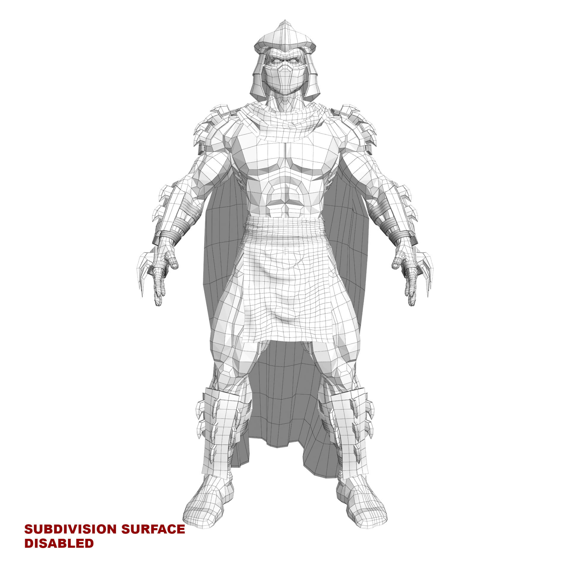 TMNT Shredder - 3D Model by RenderBlade