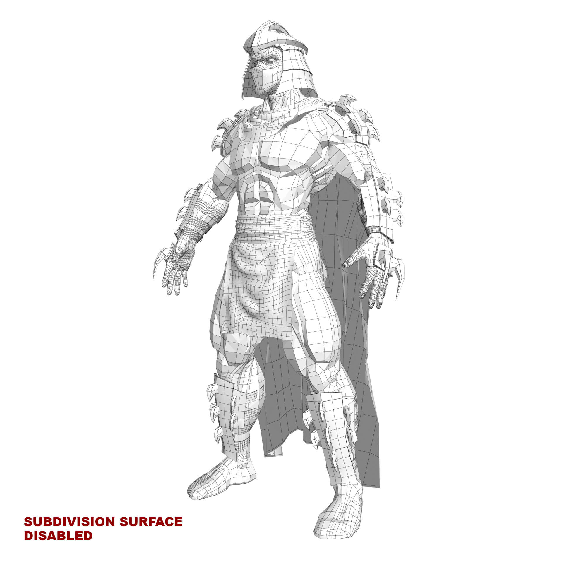 TMNT Shredder - 3D Model by RenderBlade