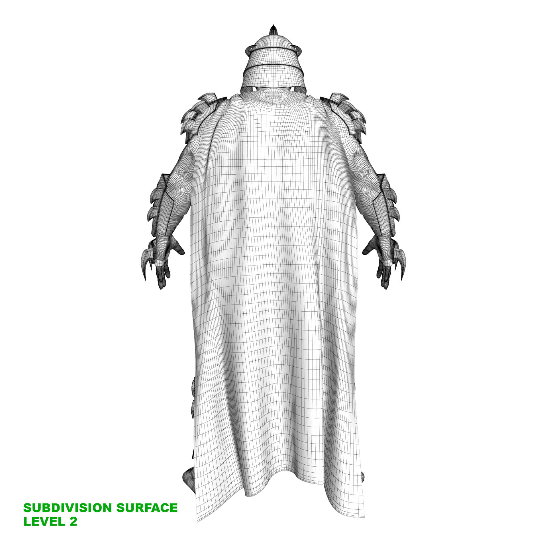 TMNT Shredder - 3D Model by RenderBlade