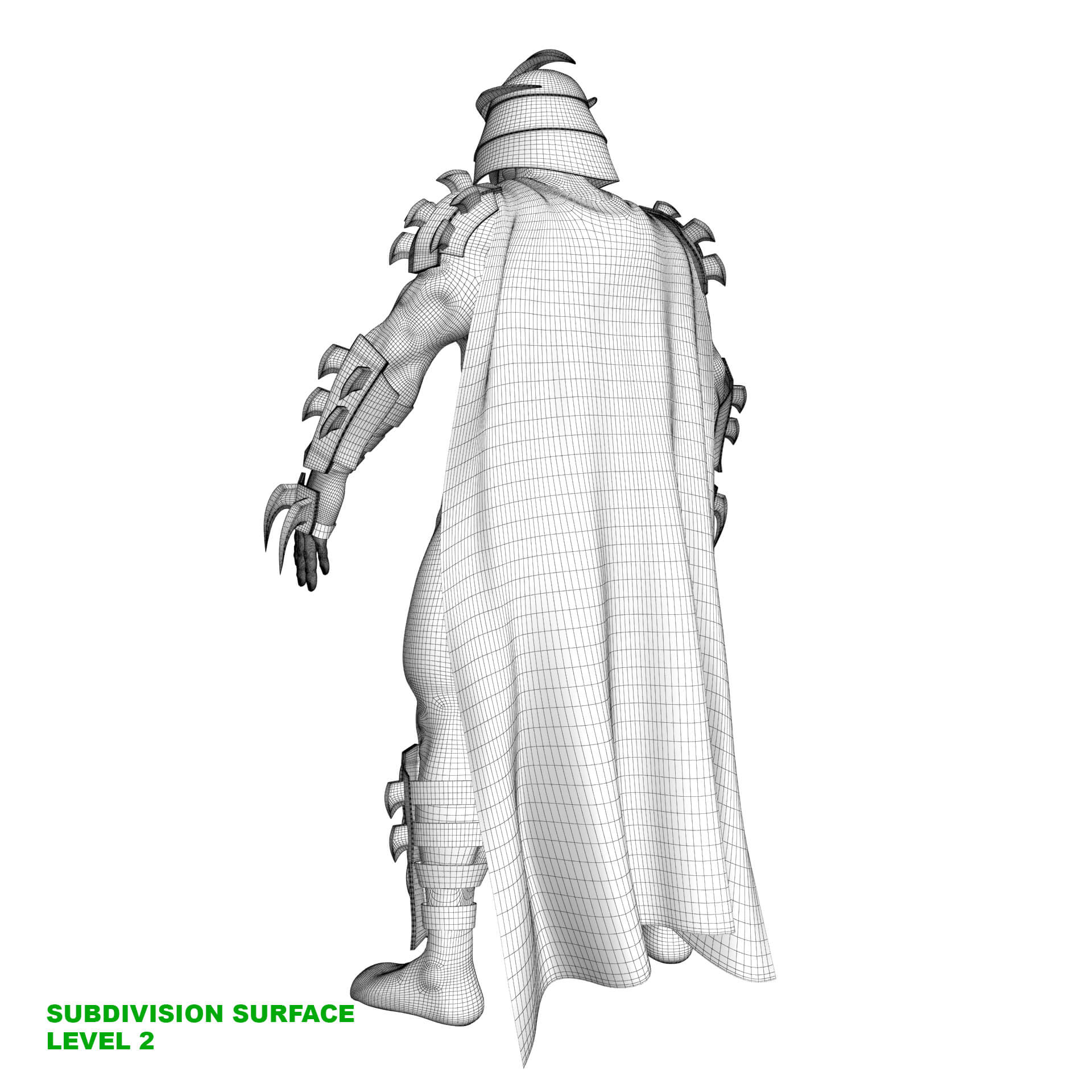 TMNT Shredder - 3D Model by RenderBlade