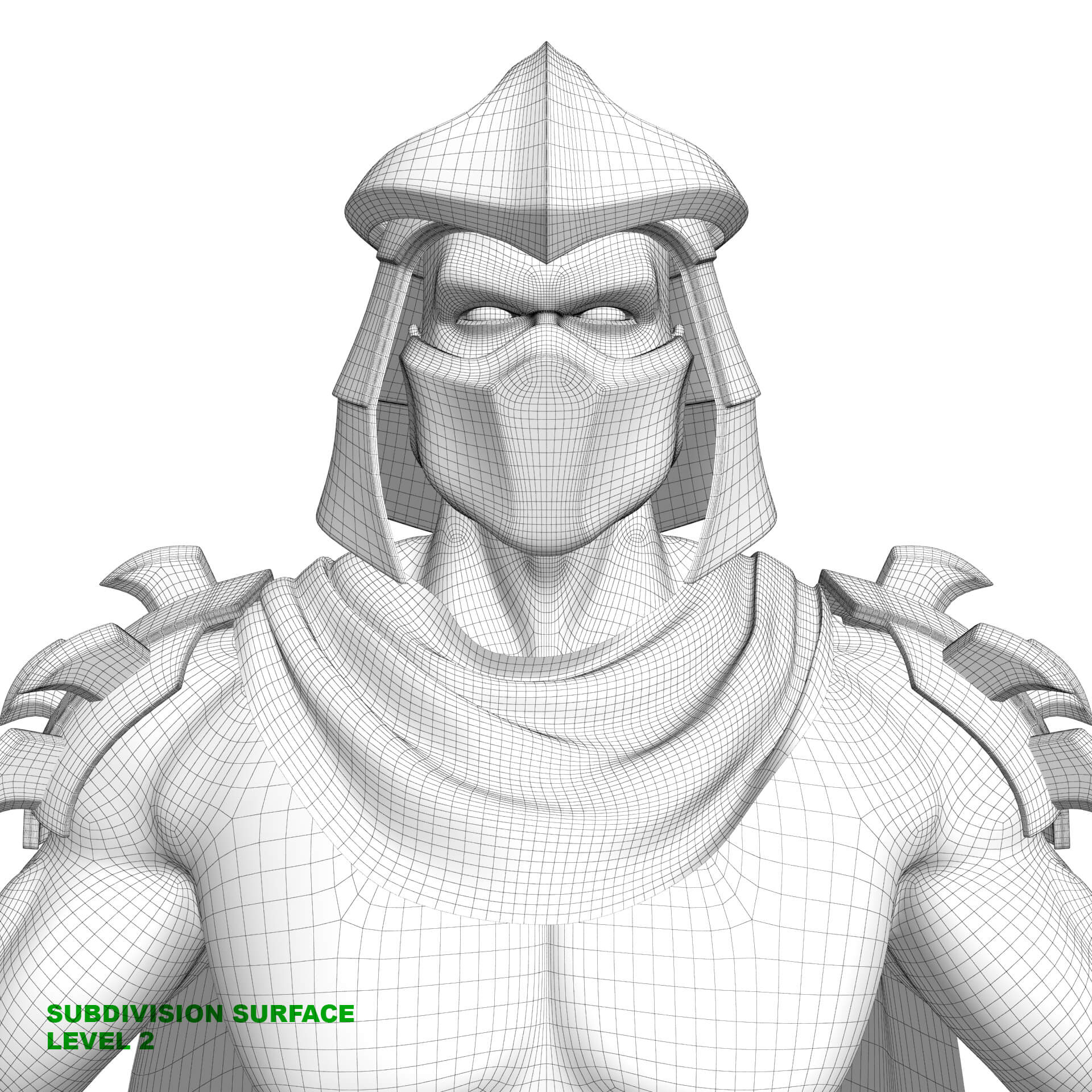 TMNT Shredder - 3D Model by RenderBlade