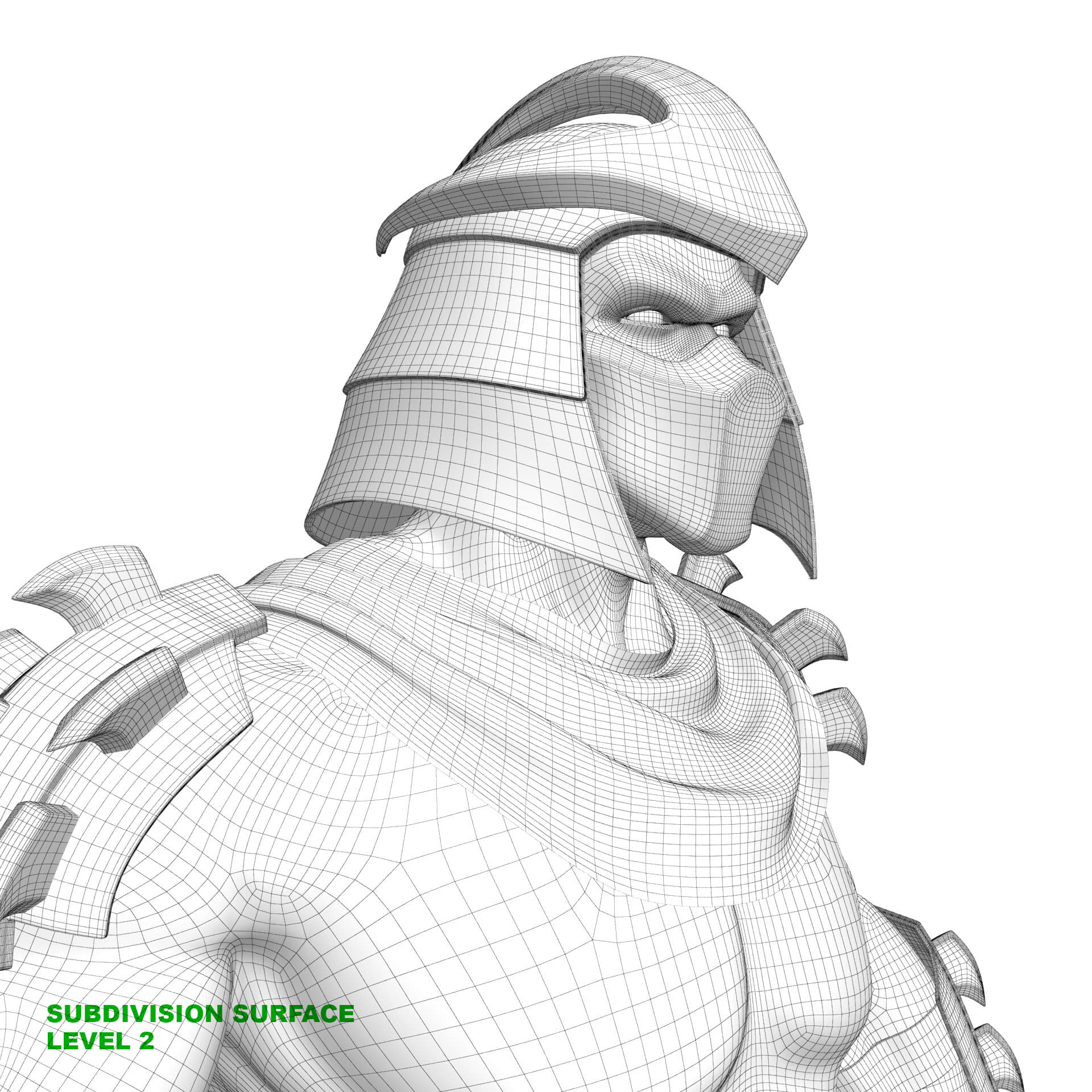 TMNT Shredder - 3D Model by RenderBlade