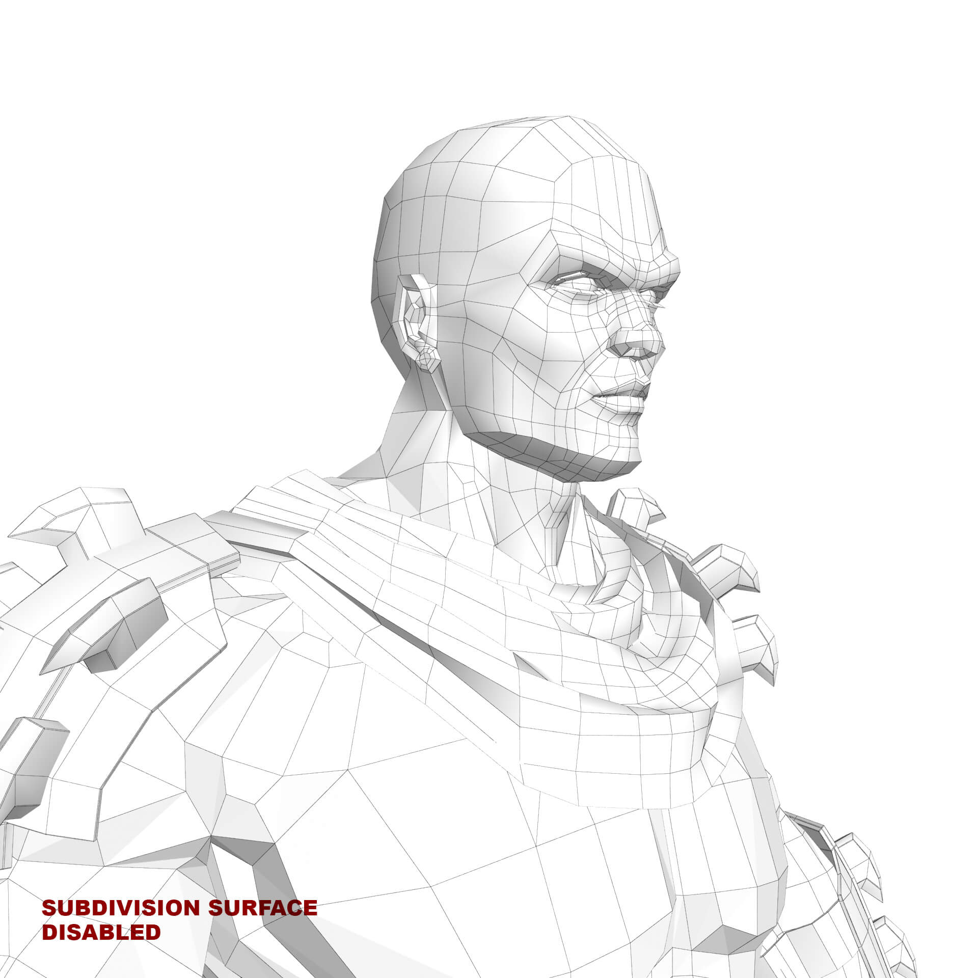 TMNT Shredder - 3D Model by RenderBlade