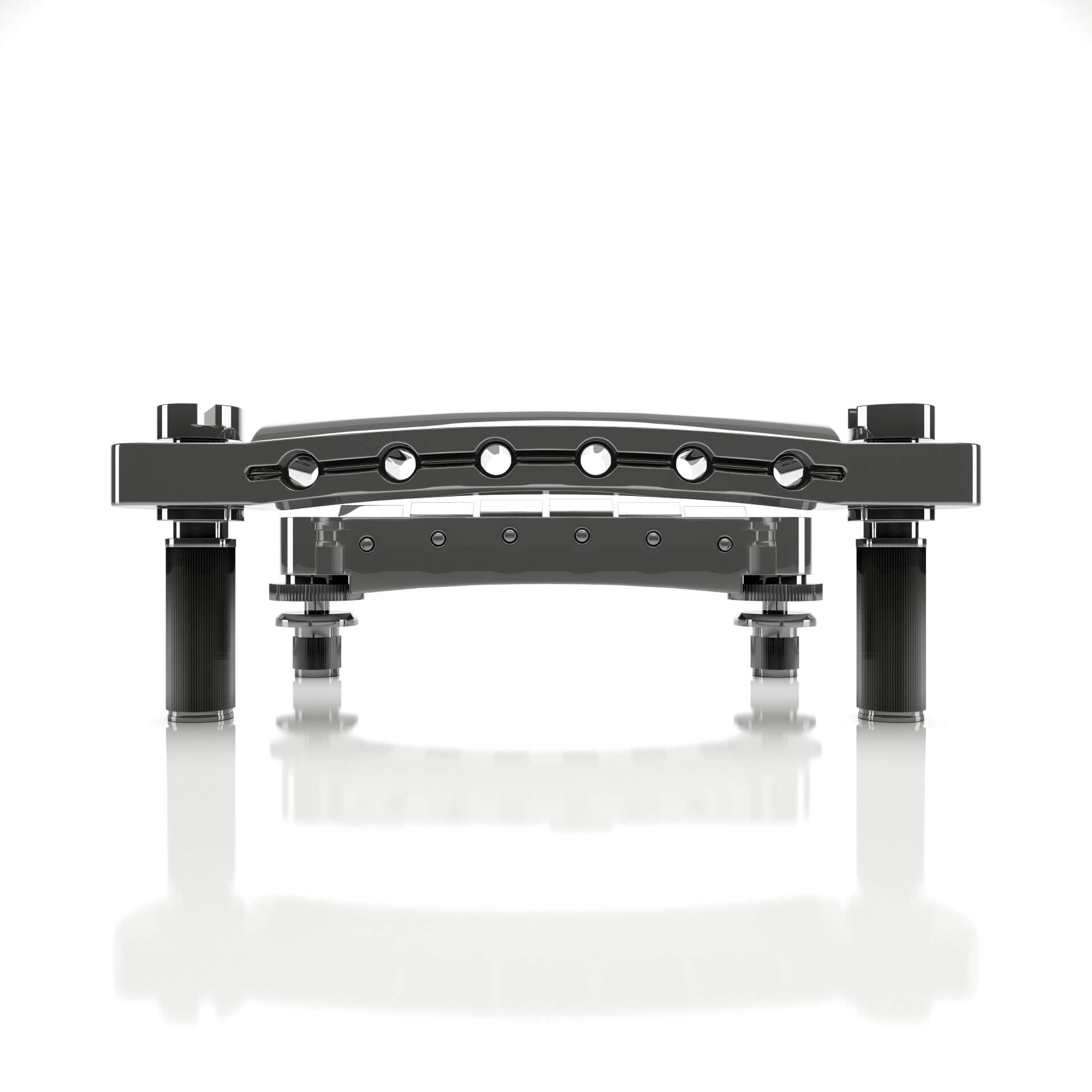 Tune O Matic Guitar Bridge Shaller - 3D Model by RenderBlade