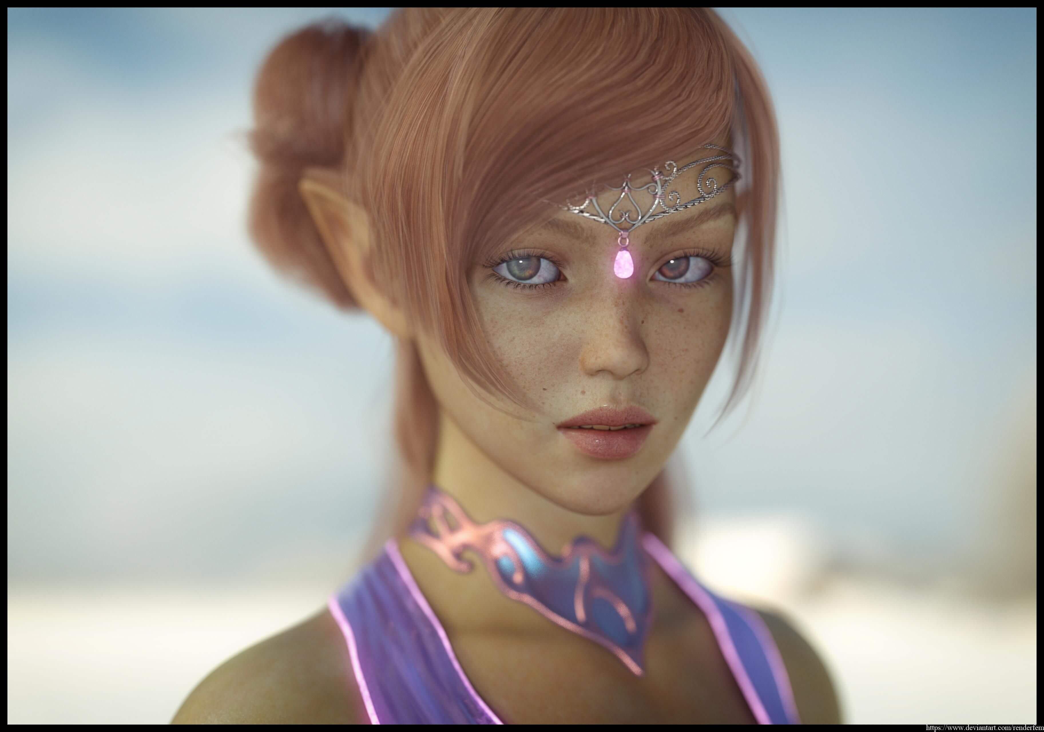 Fae 3D Render | RenderHub Gallery