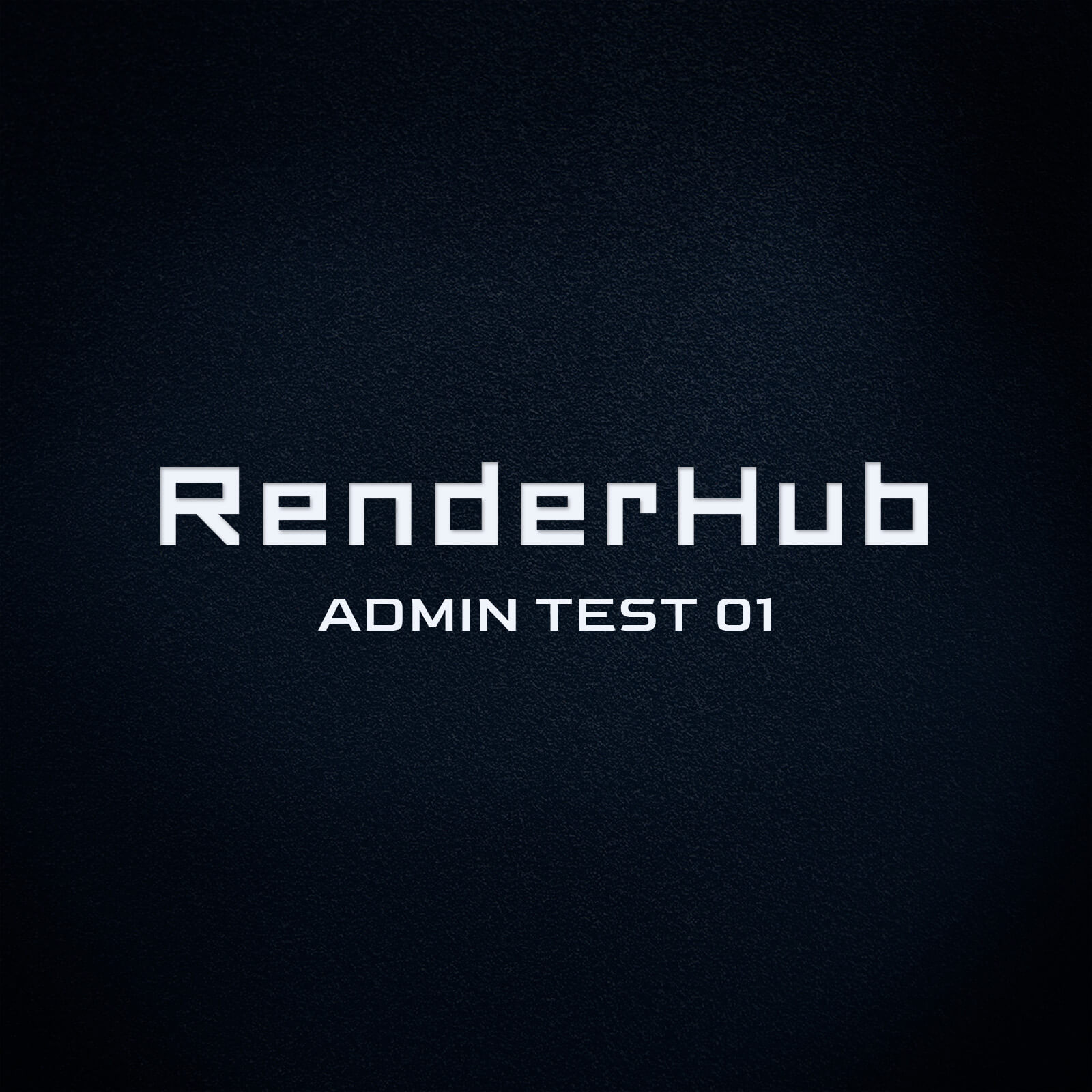 New Test 01 3D Render, Digital Art by RenderHub Admin TEST