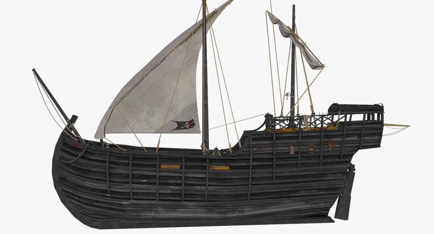 Notorious Ship - 3D Model by renderhub999