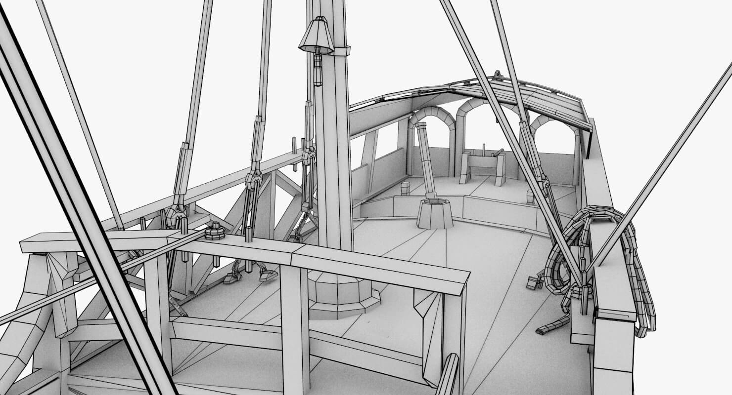 Notorious Ship - 3D Model by renderhub999