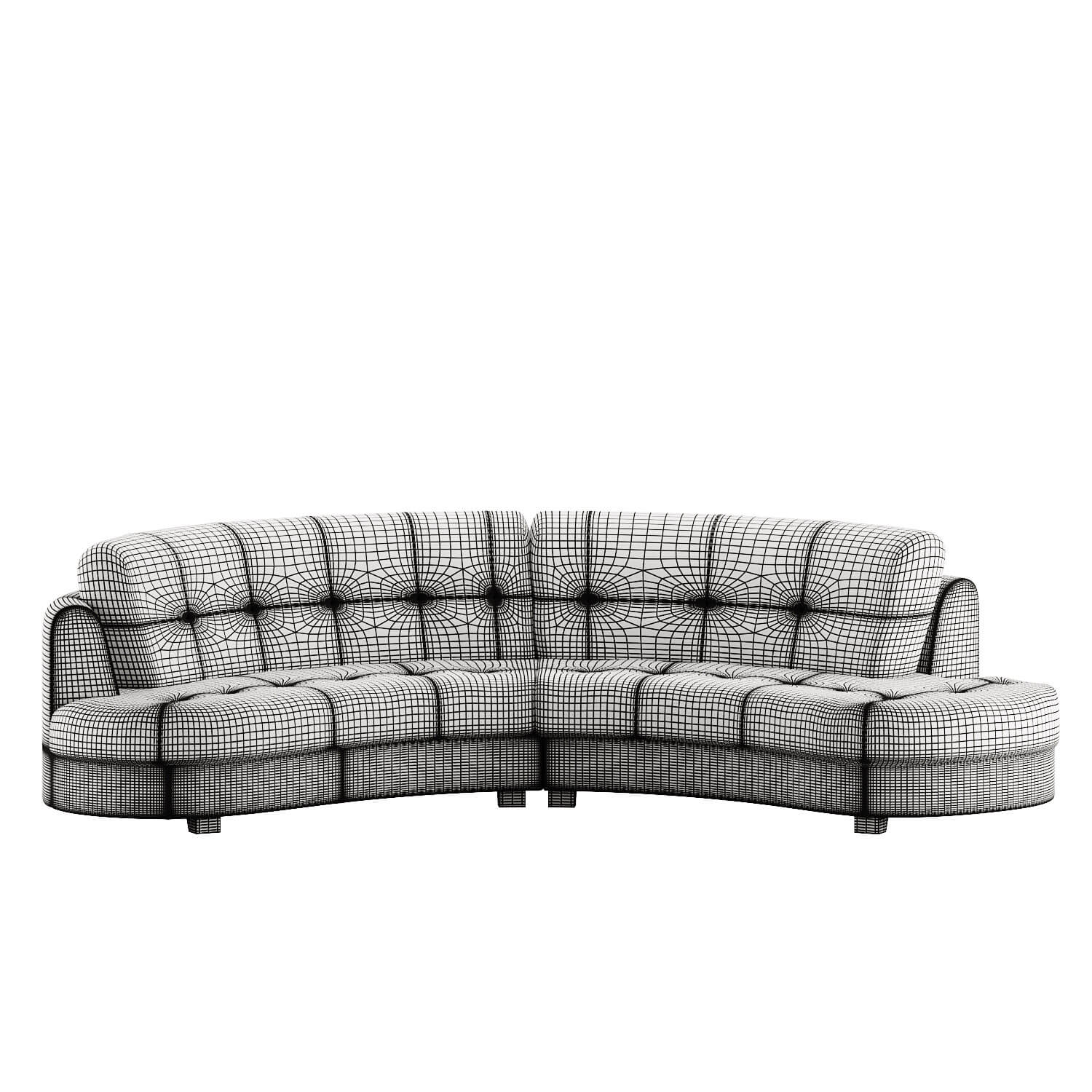 Napoli Sofa Design and Comfort - 3D Model by Renderluc
