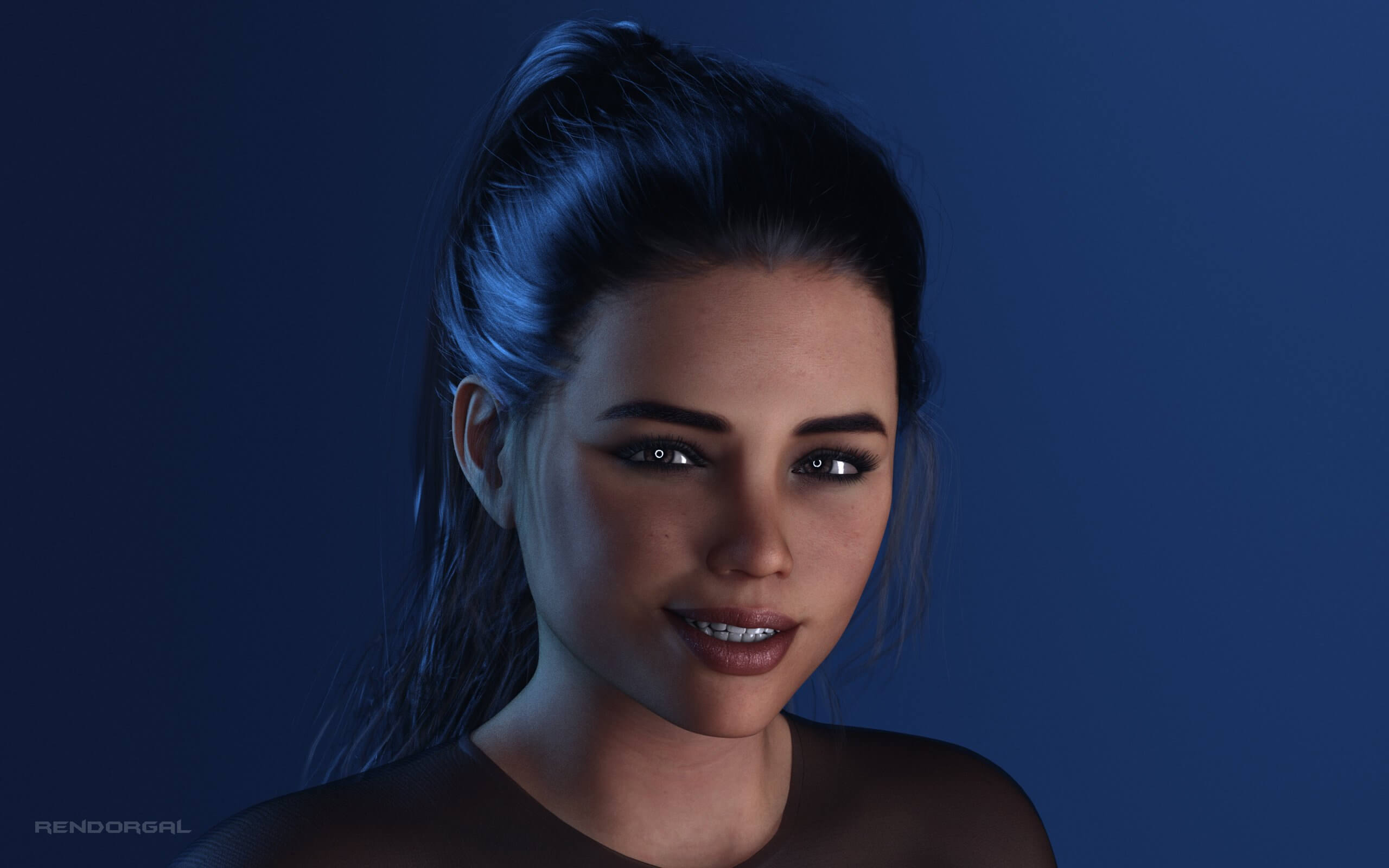 Vigida closeup 3D Render, Digital Art by rendorgal