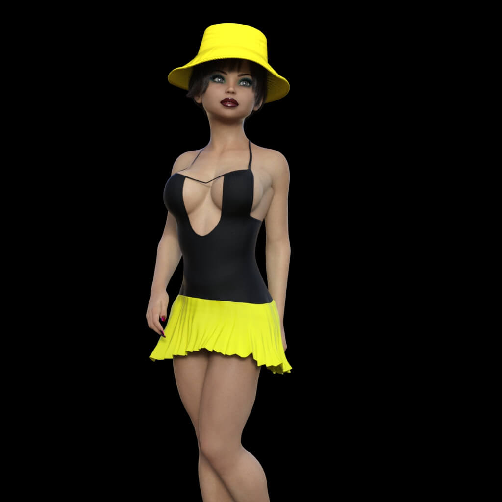 RDGL Summer Dress - Daz Content by rendorgal