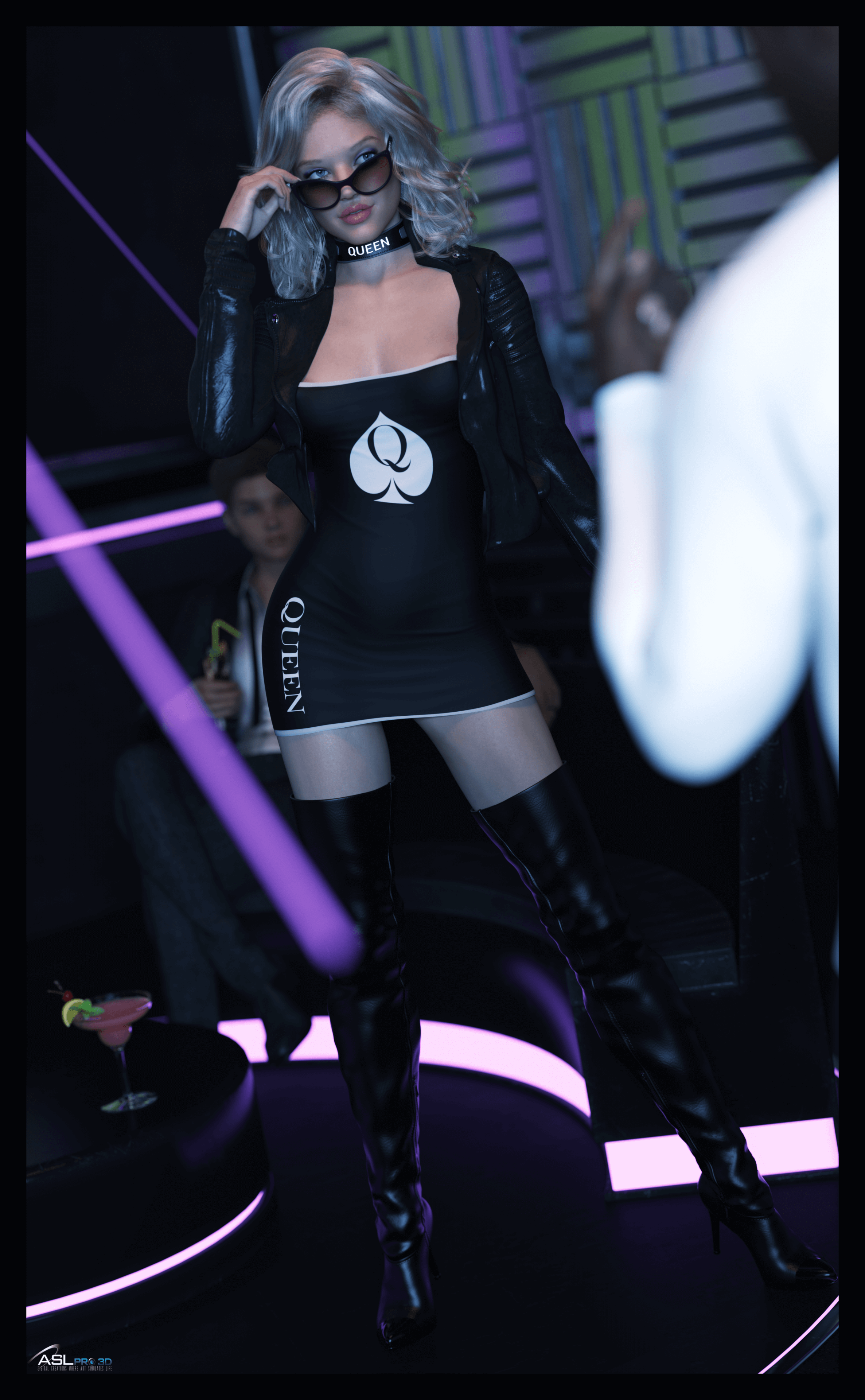 RDGL Tube Dress G8F - Daz Content by rendorgal