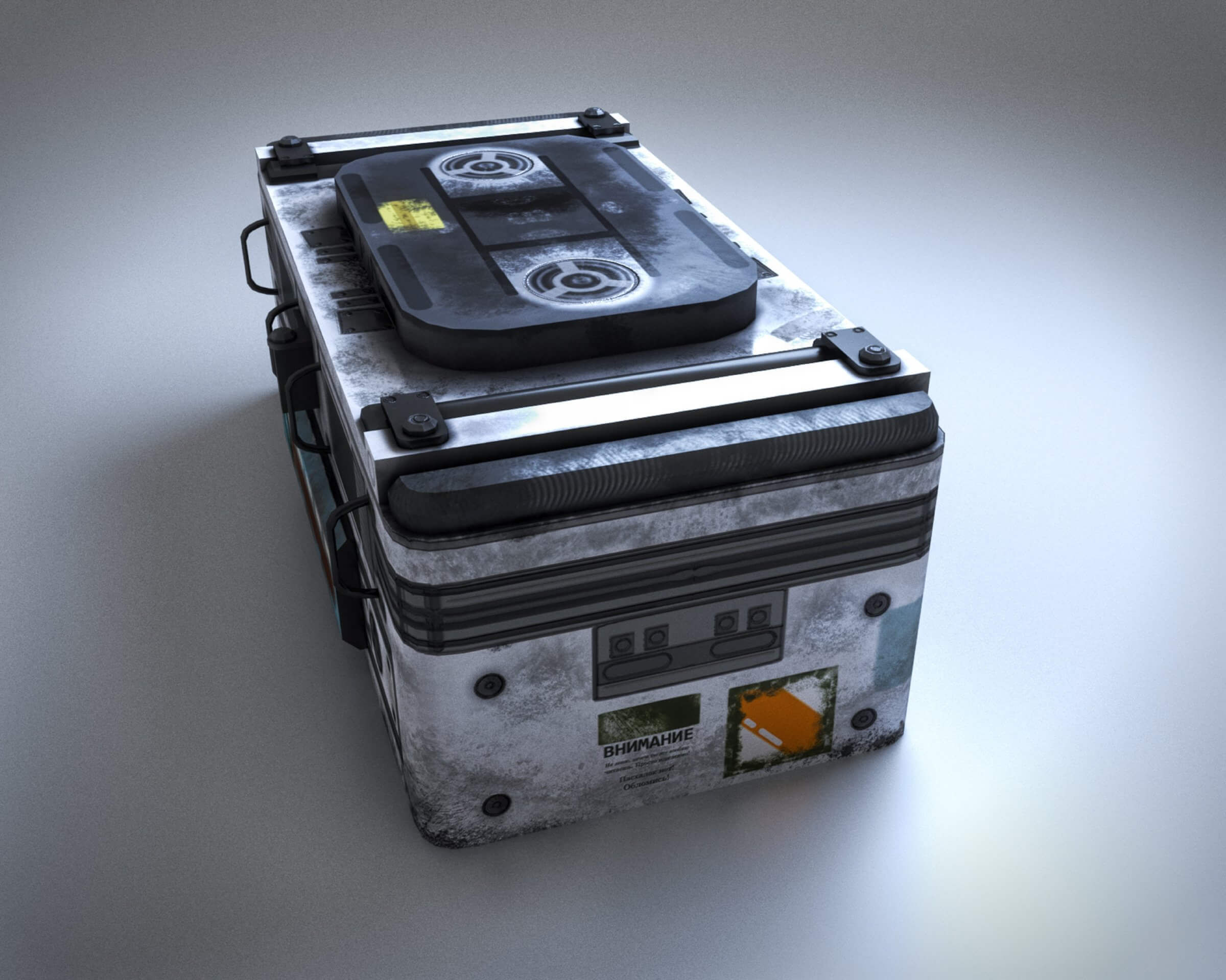 C3 - Sci-Fi Energy Box 1 3D Model by Rendornu