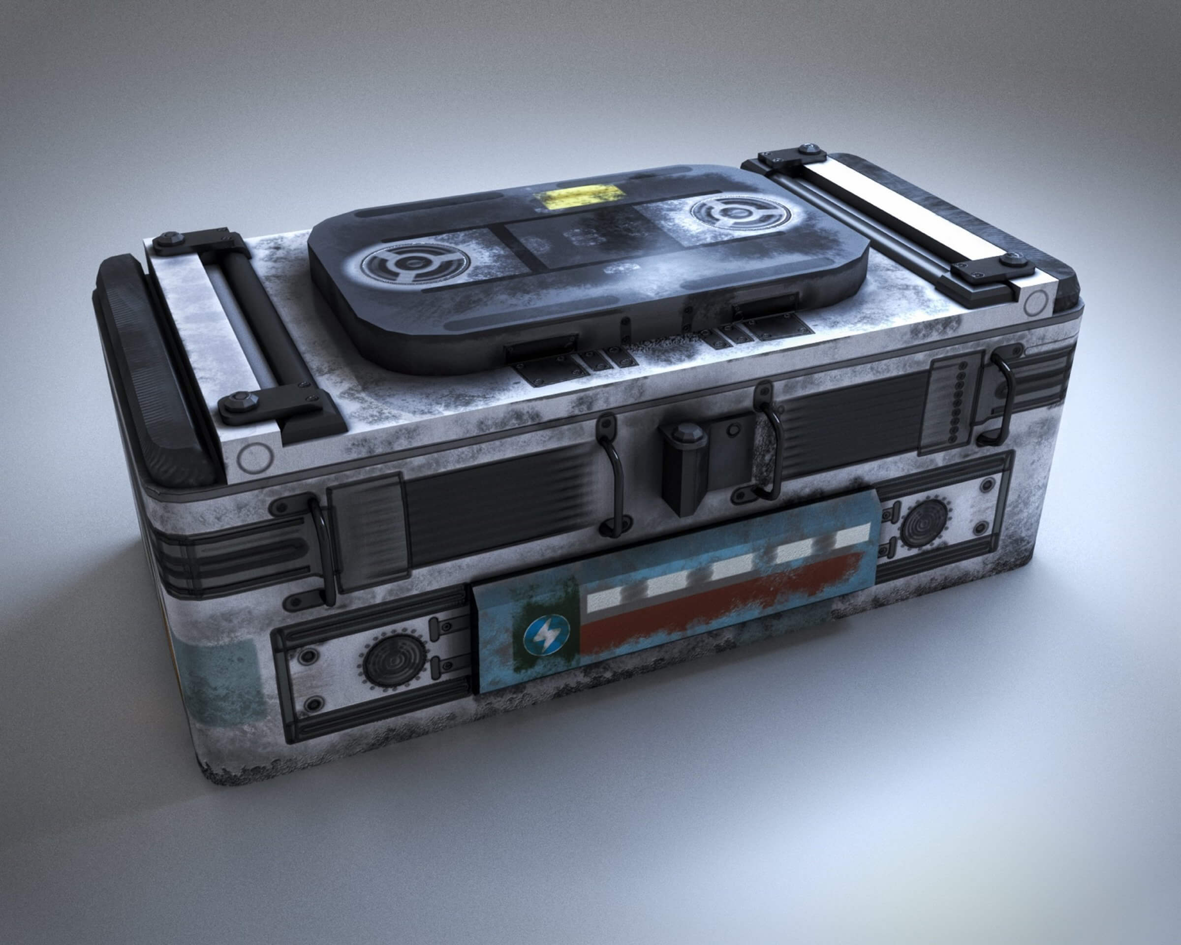 C3 - Sci-Fi Energy Box 1 3D Model by Rendornu