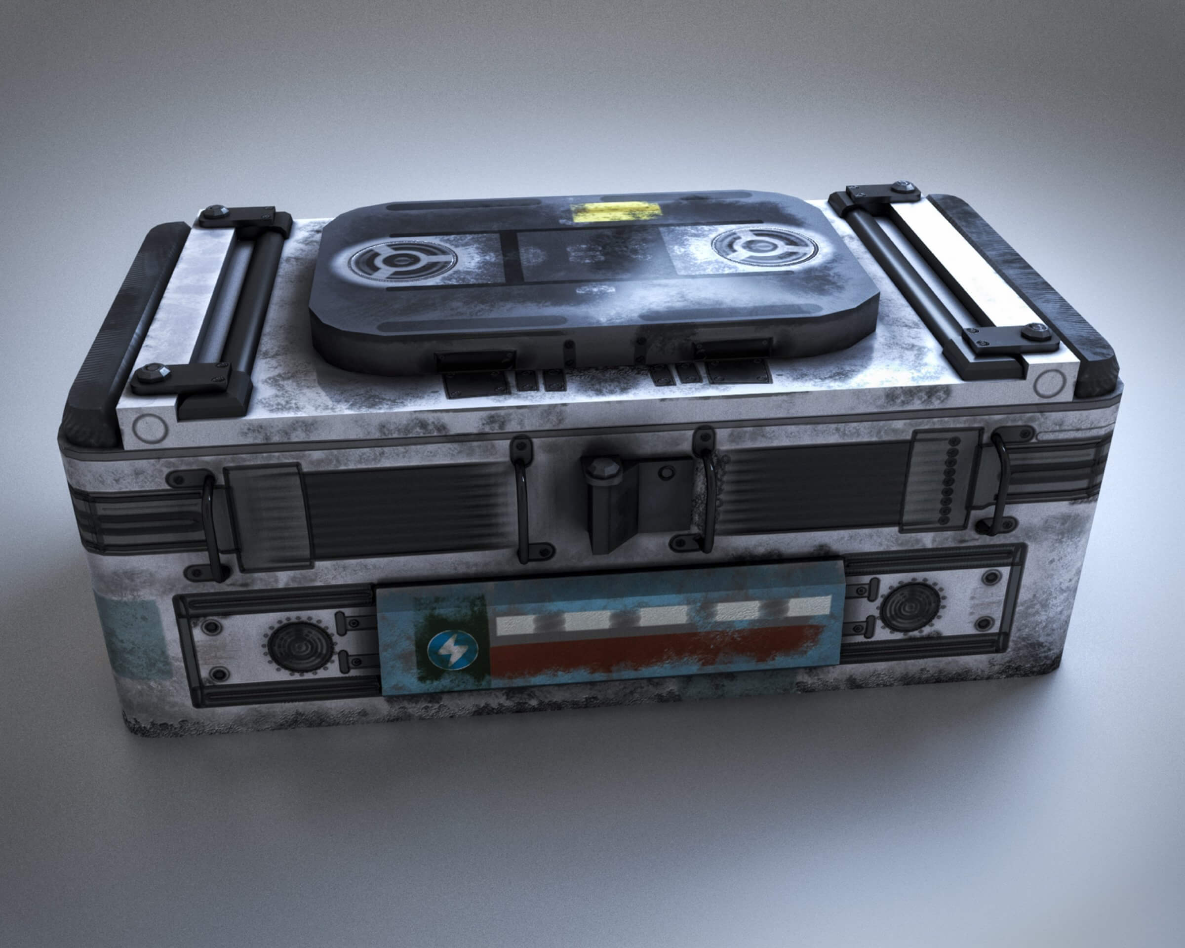C3 - Sci-Fi Energy Box 1 3D Model by Rendornu