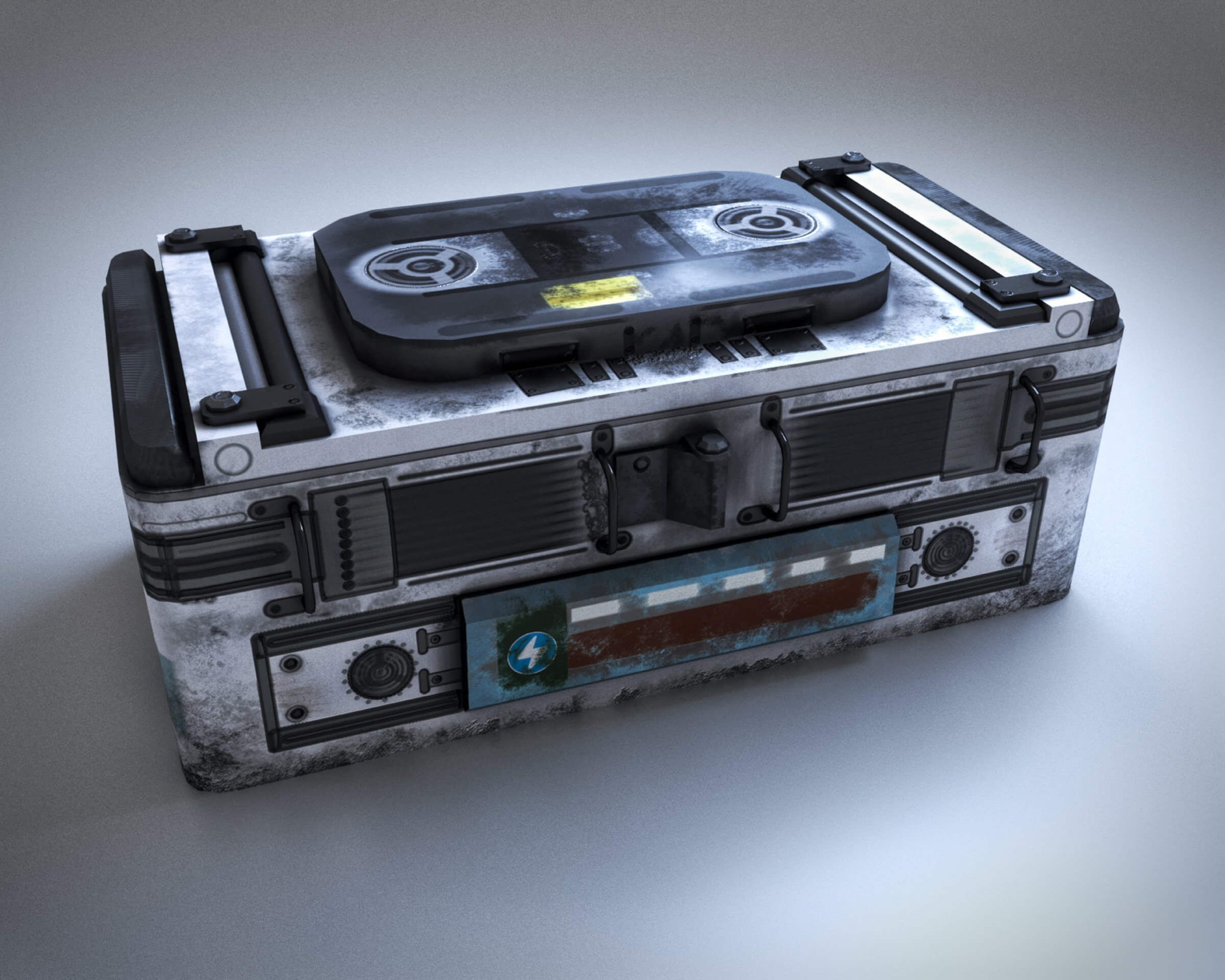 C3 - Sci-Fi Energy Box 1 3D Model by Rendornu
