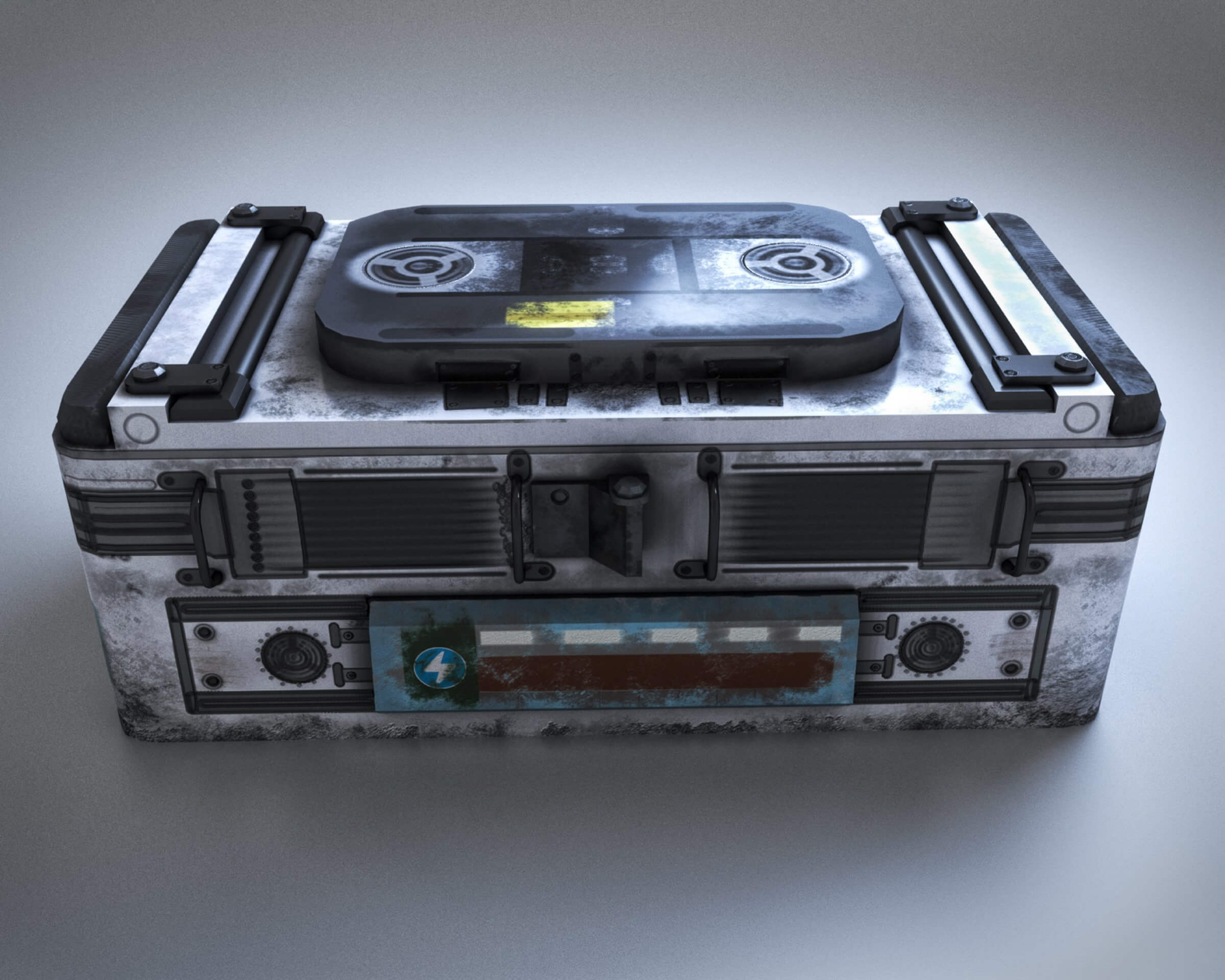 C3 - Sci-Fi Energy Box 1 3D Model by Rendornu