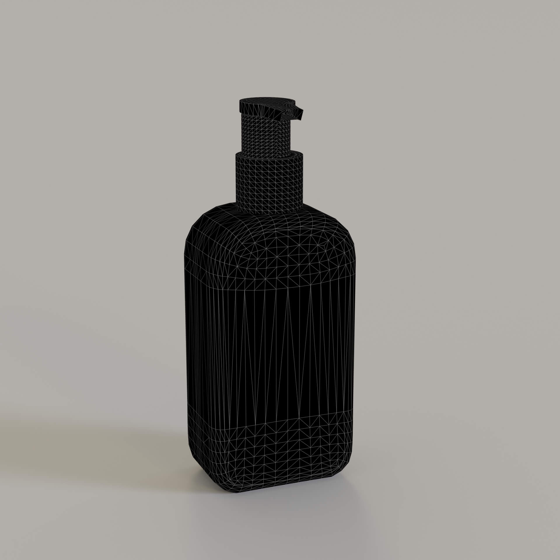 Shampoo Bottle - 3D Model by rennightmare