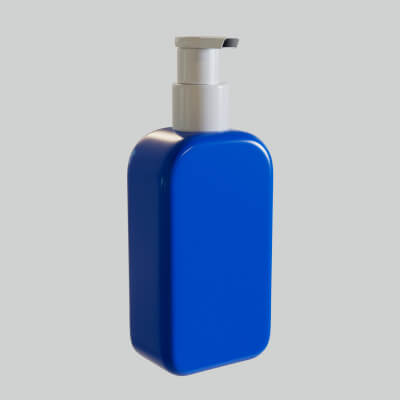 Shampoo Bottle - 3D Model by rennightmare