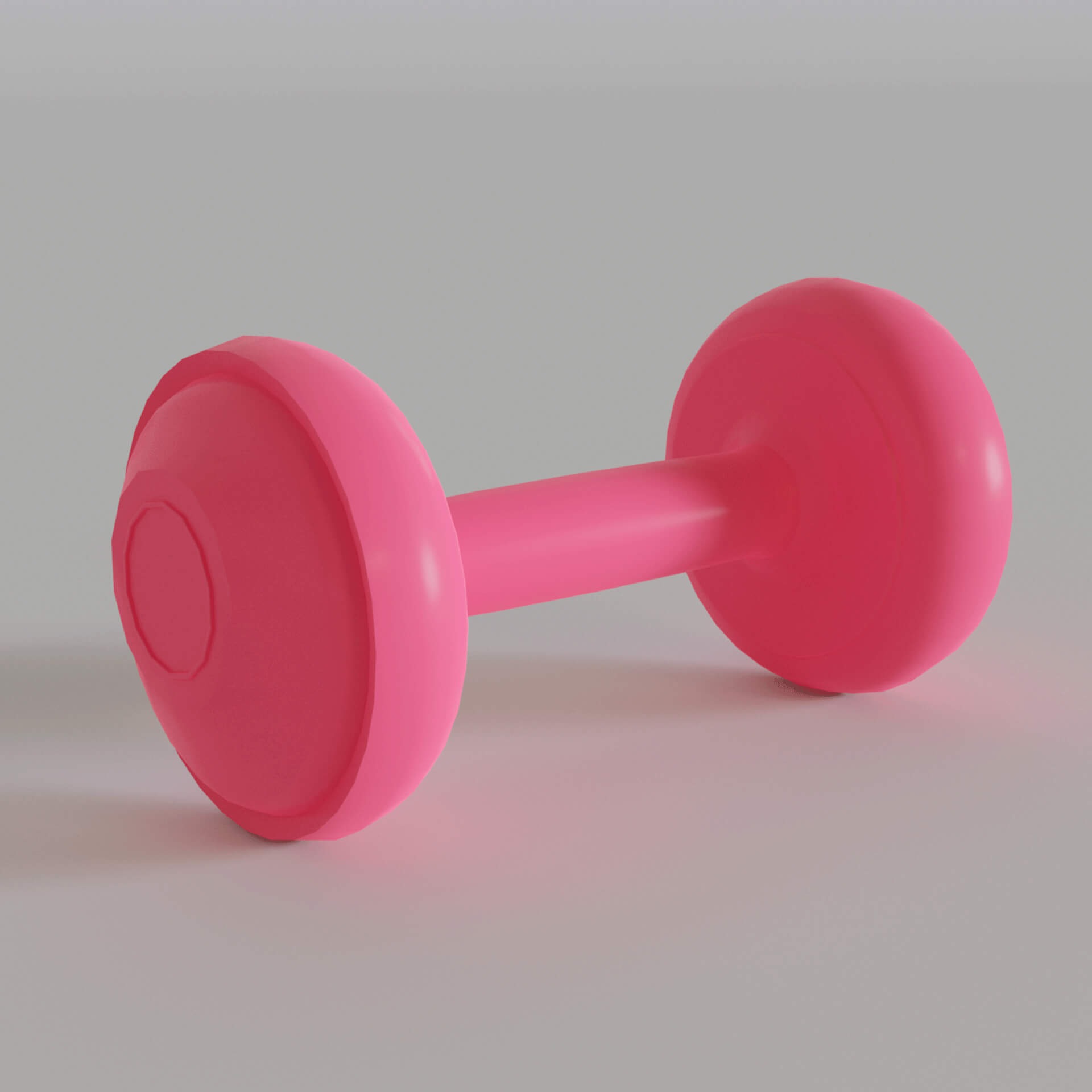 Small Dumbbell - 3D Model by rennightmare