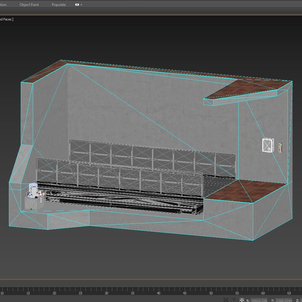 Car Lift 4 - 3D Model by RensiCG