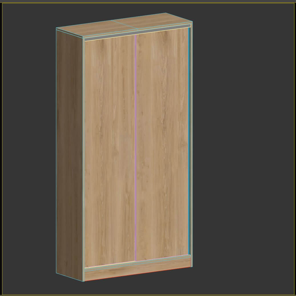 Closet 1 - 3D Model by RensiCG