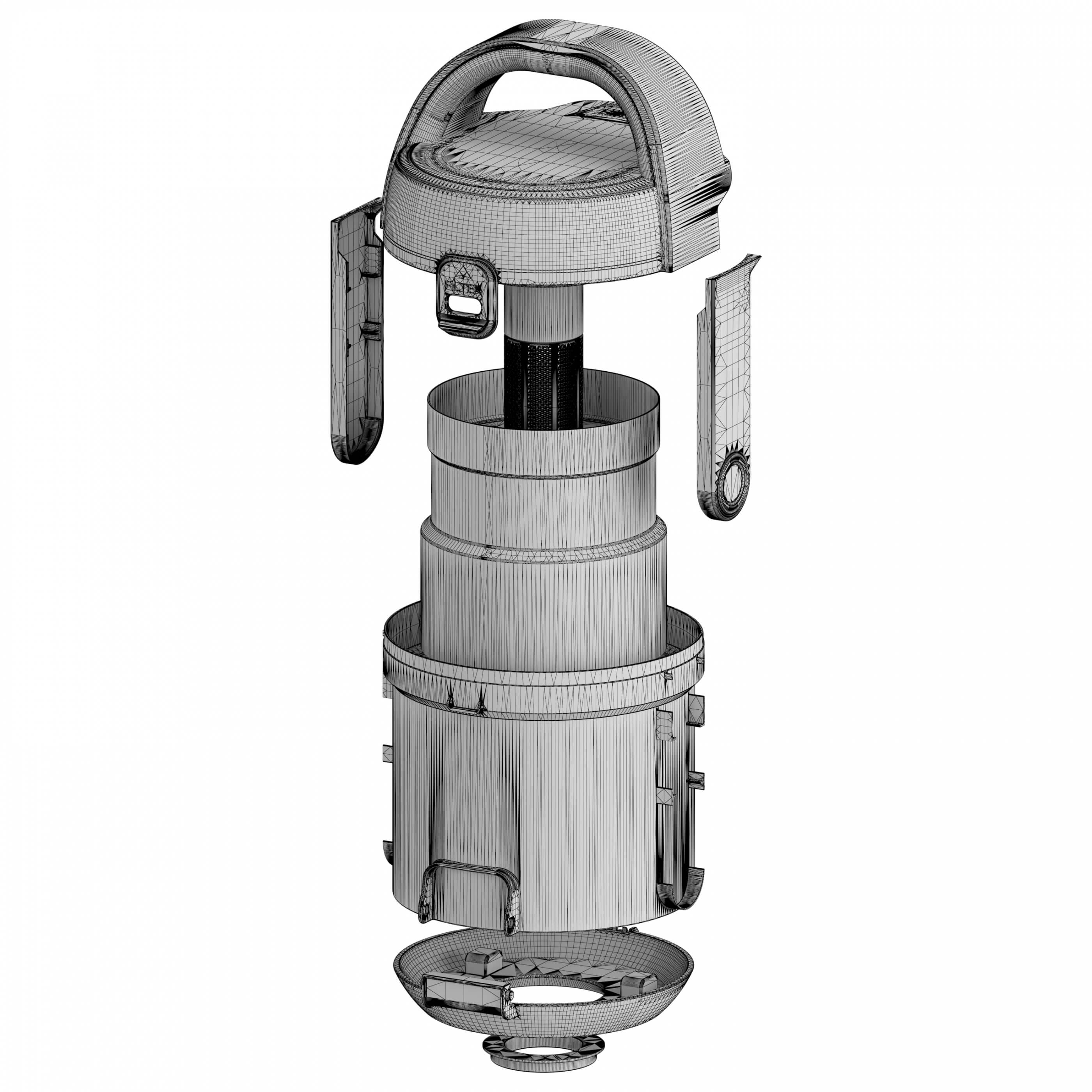 Dust Collector for Vacuum Cleaner - 3D Model by RensiCG