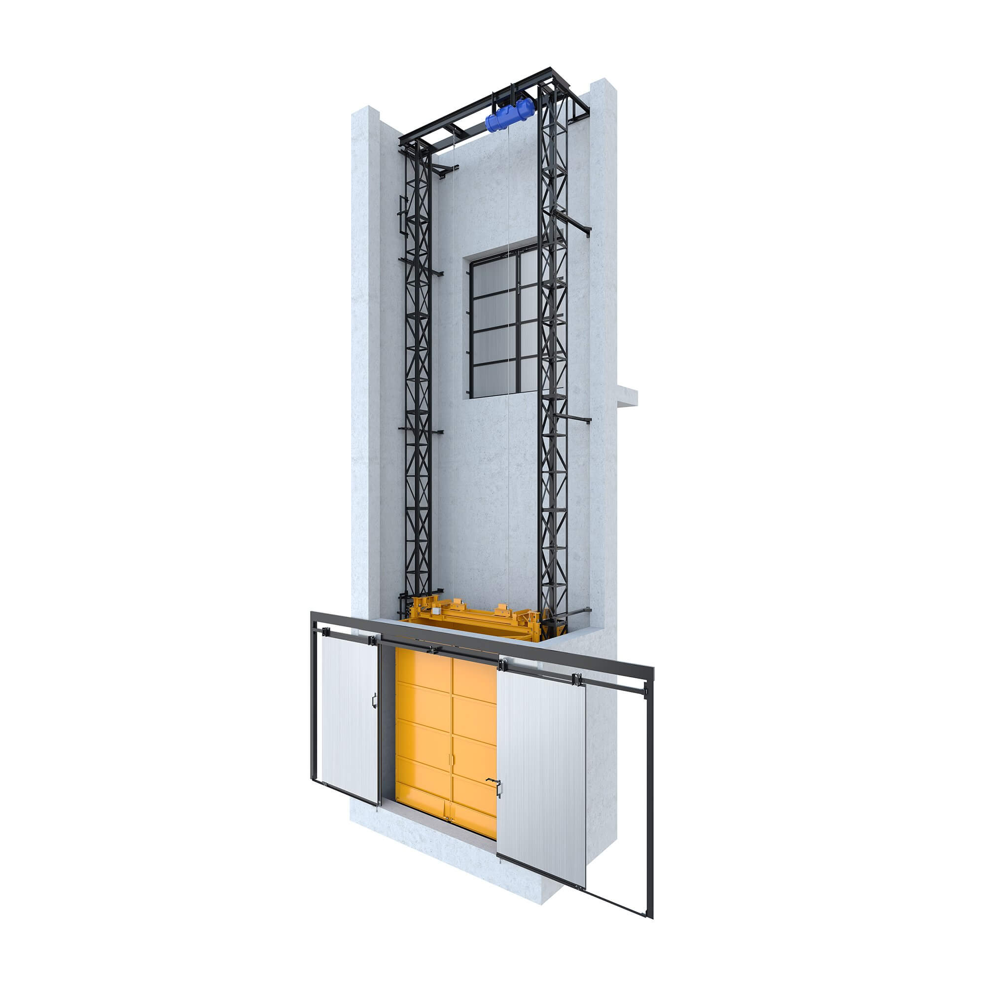Elevator Module-1000 3D Model by RensiCG