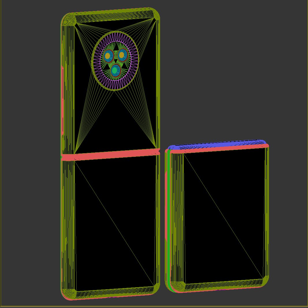 Flip Phone - 3D Model by RensiCG