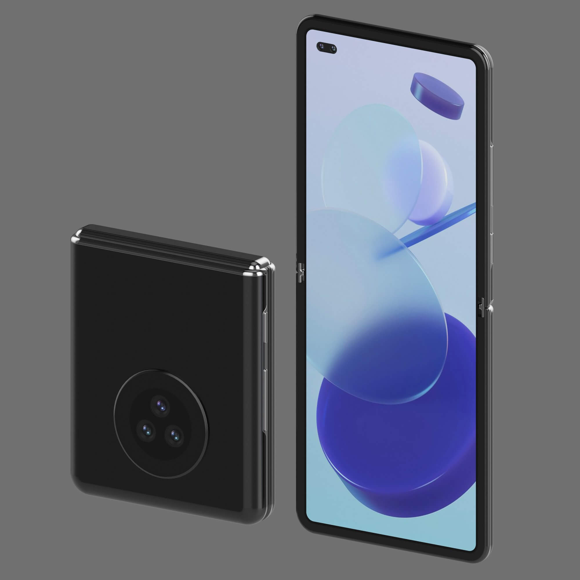 Flip Phone - 3D Model by RensiCG