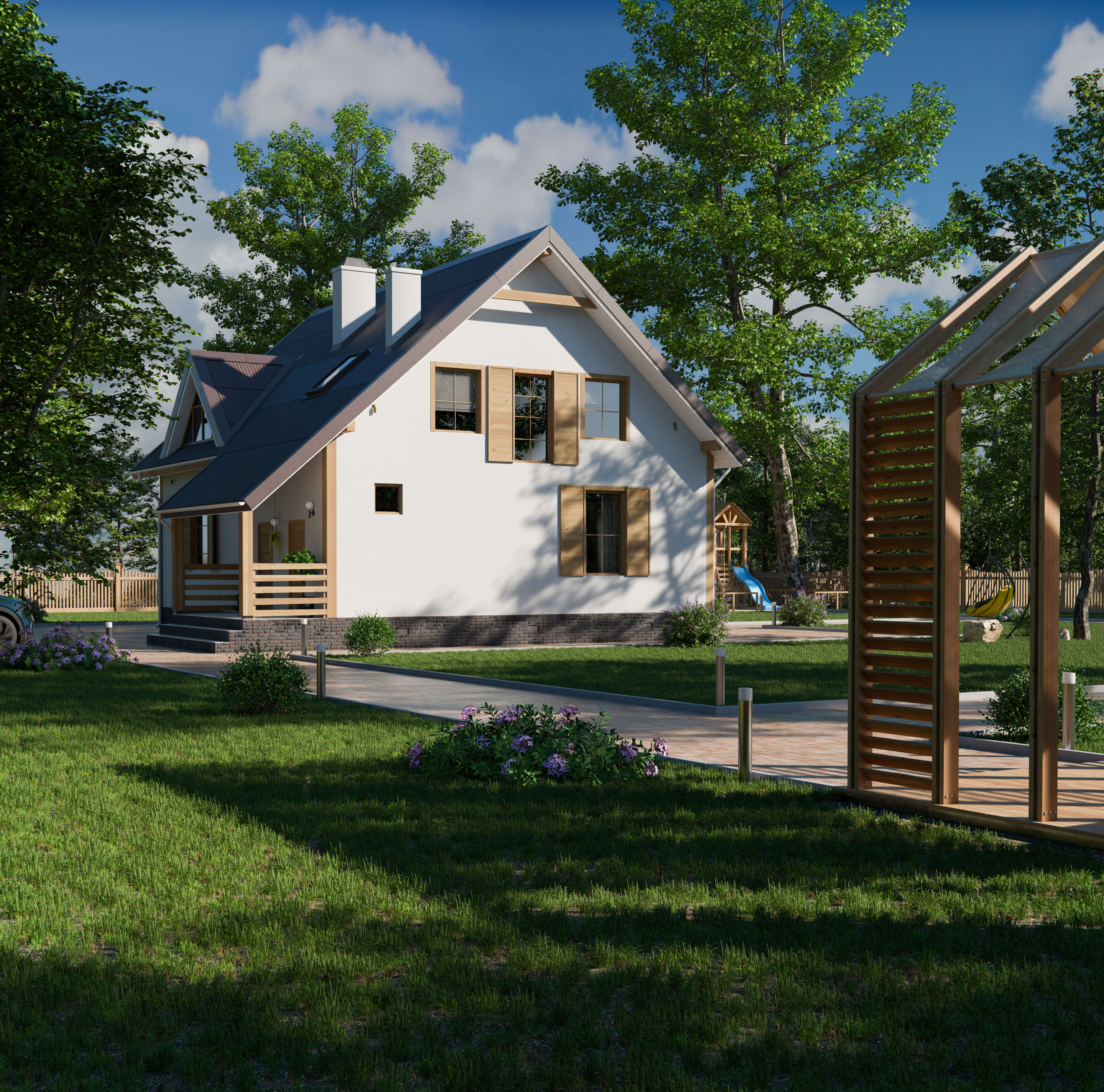 Exterior modeling and visualization 2023 3D Render by RensiCG