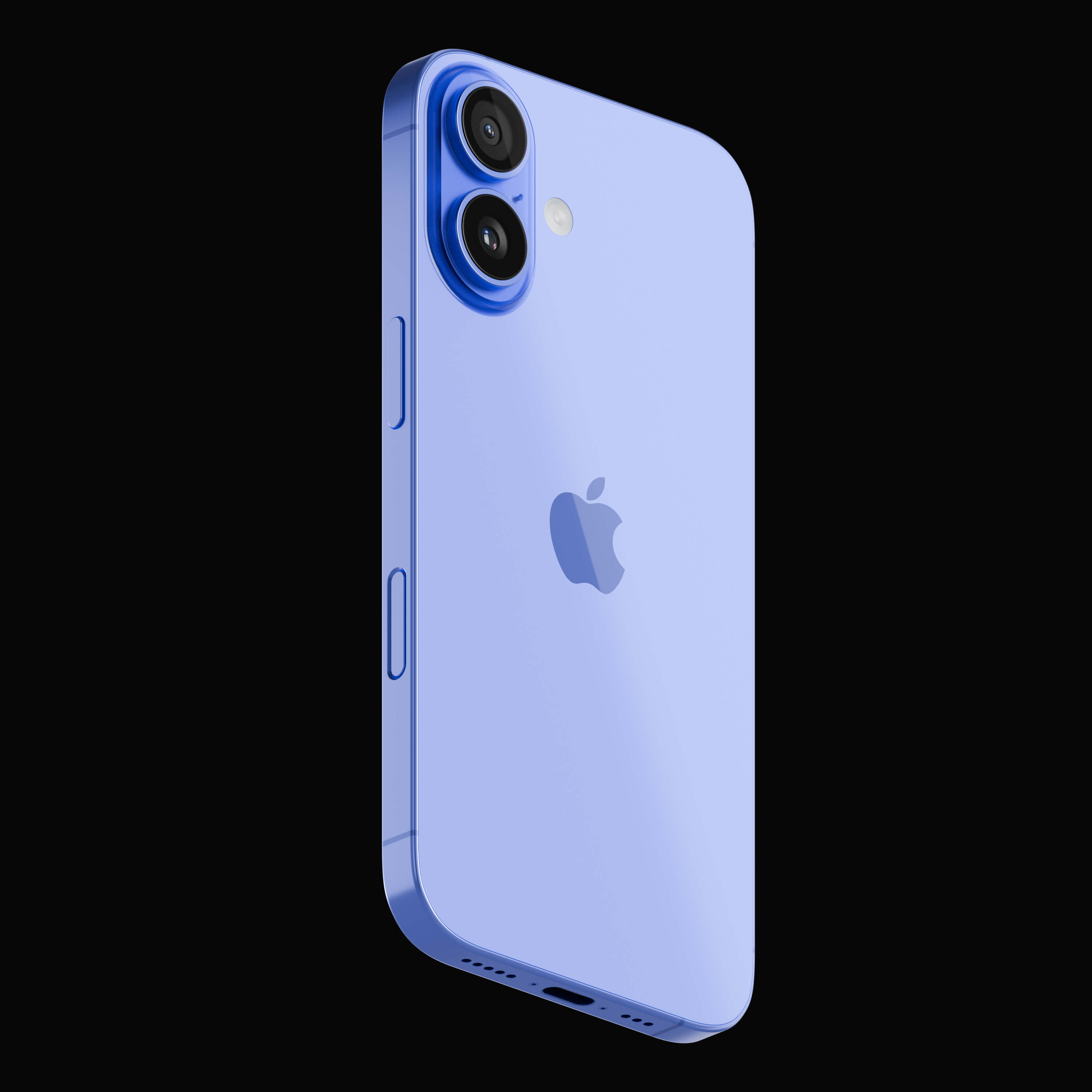 Smartphone Iphone 16 3D Render, Digital Art by RensiCG