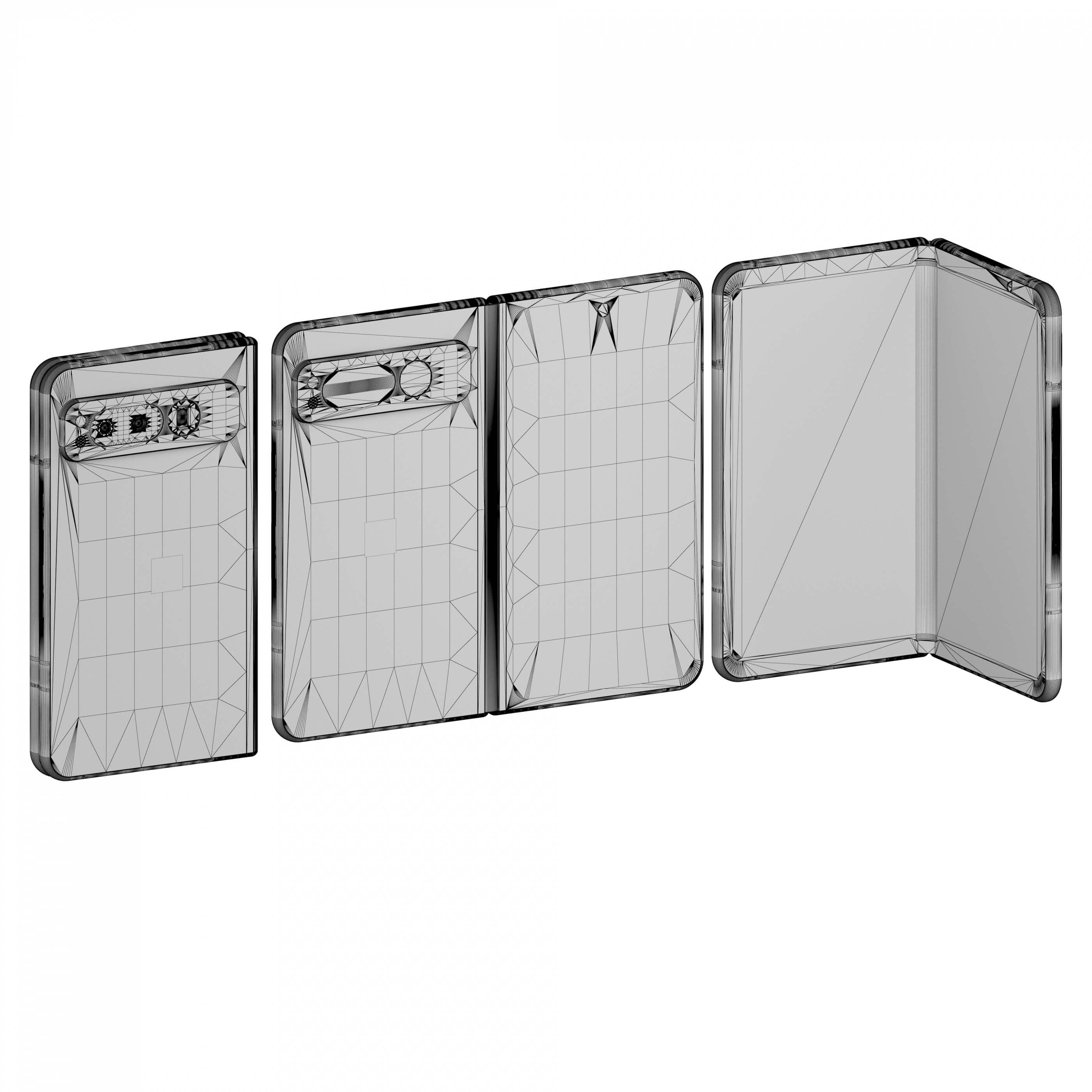Google Pixel Fold - 3D Model by RensiCG