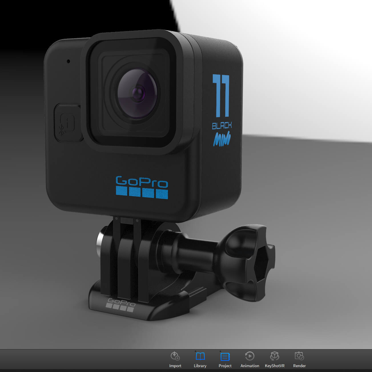 GoPro HERO 11 Black Mini - 3D Model by RensiCG