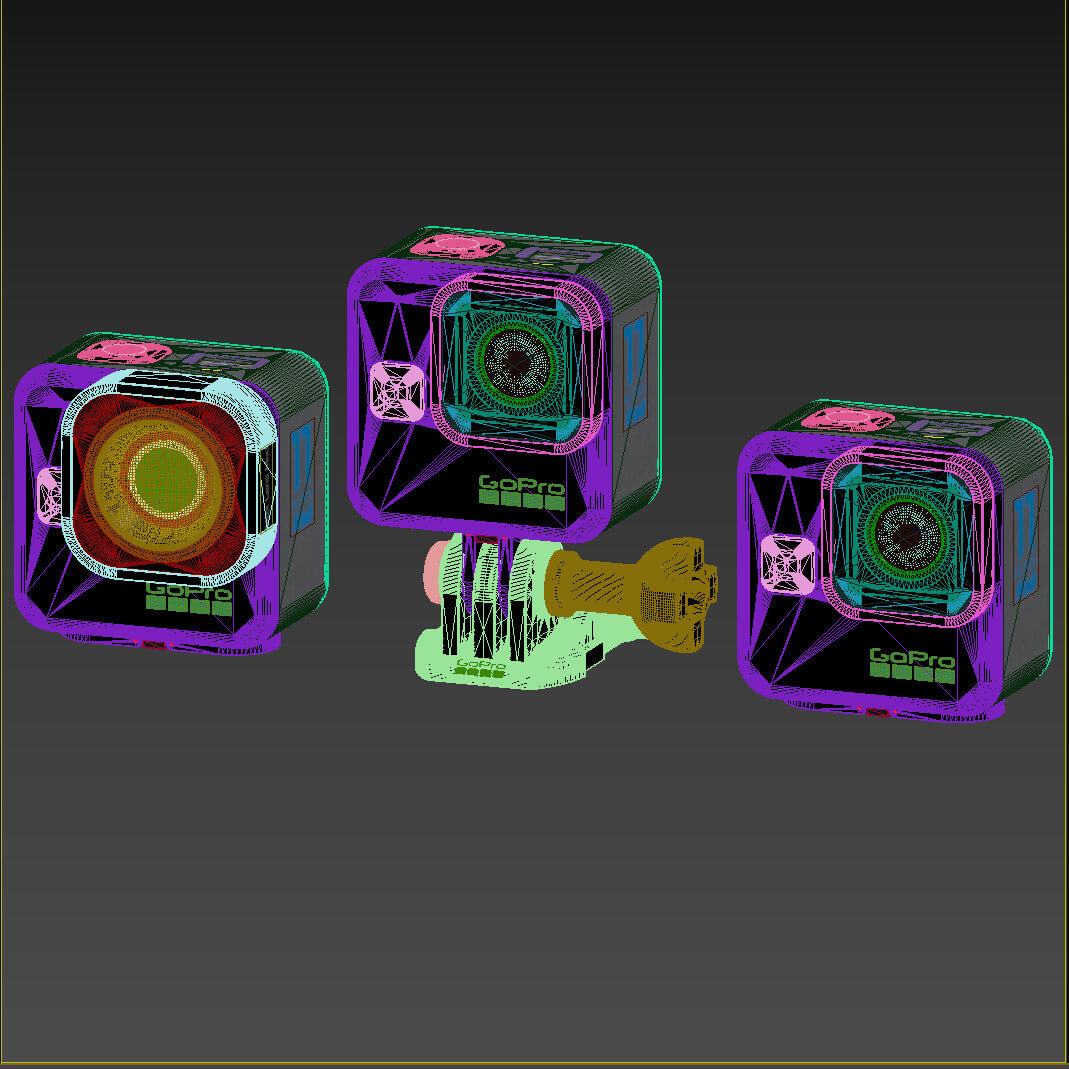 GoPro HERO 11 Black Mini - 3D Model by RensiCG