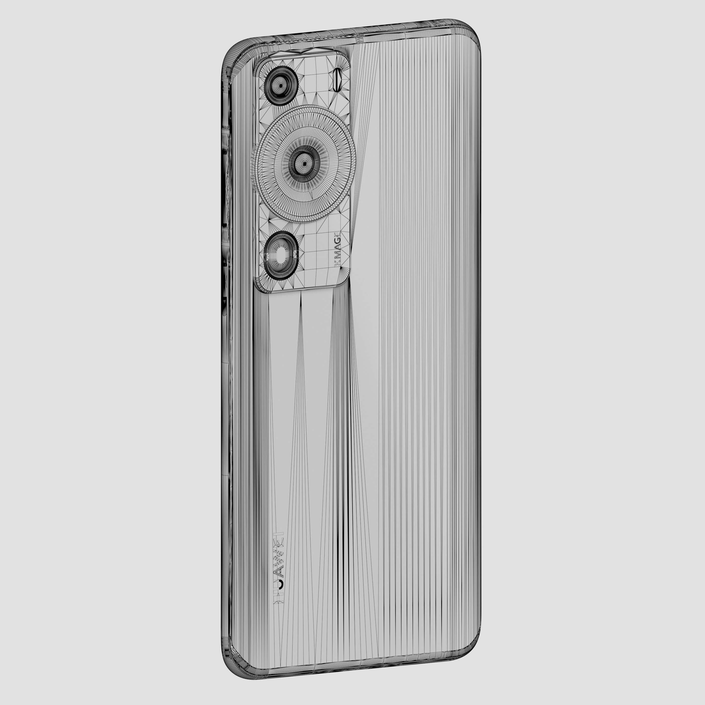Huawei P60 Pro - 3D Model by RensiCG
