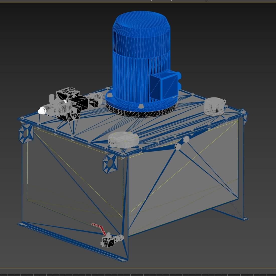 Hydrostation - 2 3D Model by RensiCG