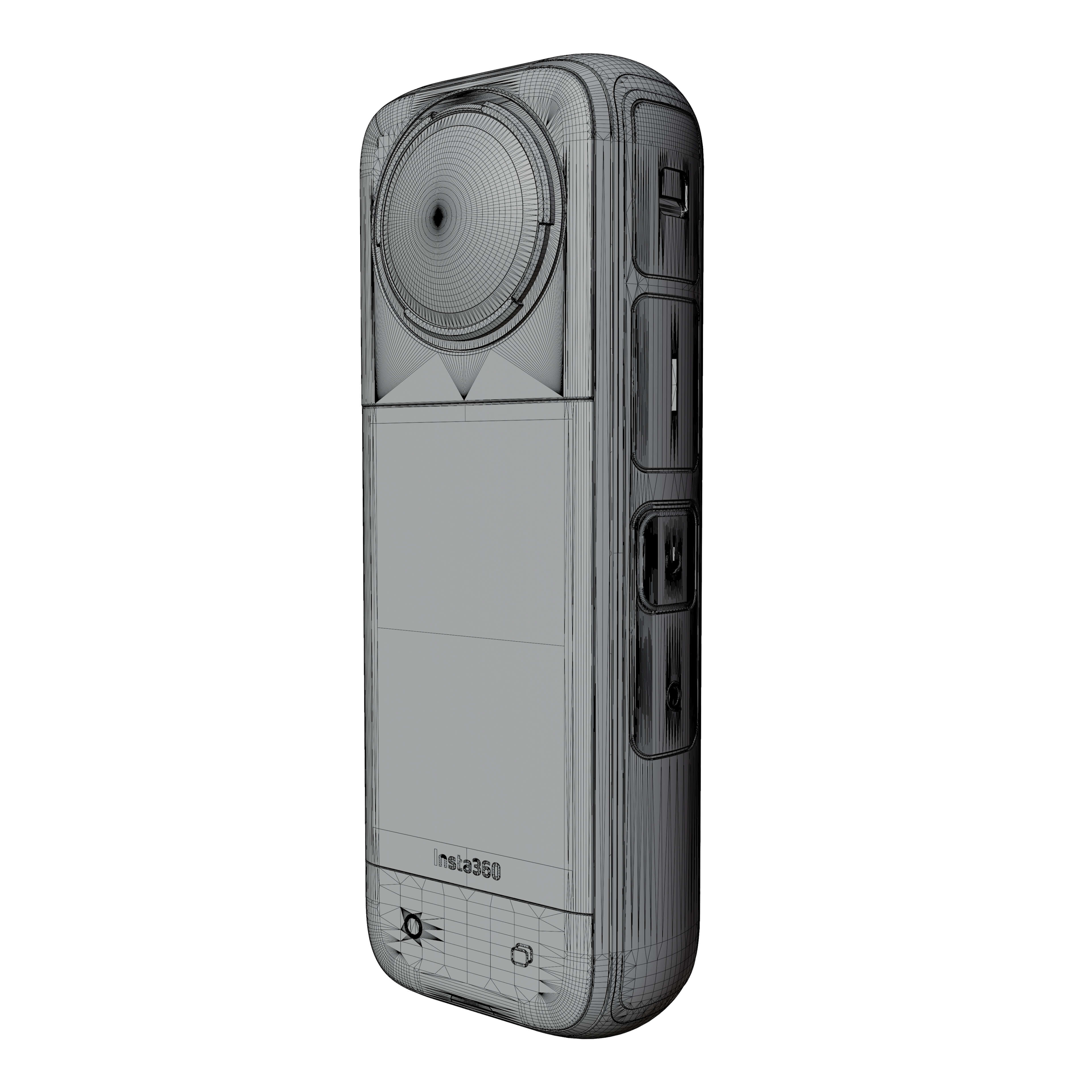 Insta 360 X4 - 3D Model by RensiCG