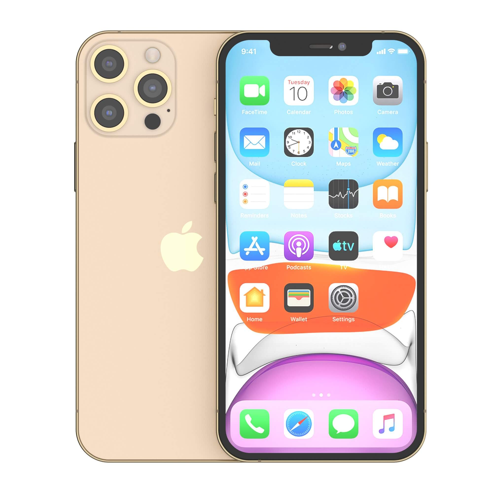 IPhone 12 Pro All Colors - 3D Model by RensiCG