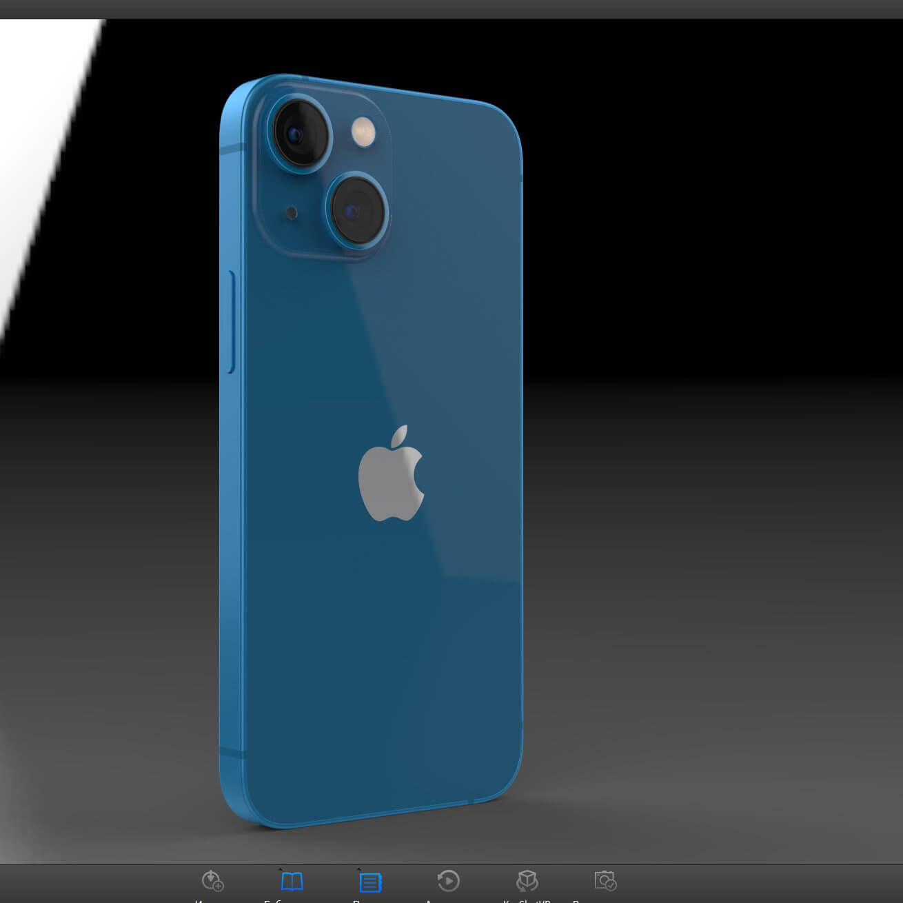 IPhone 13 Mini - 3D Model by RensiCG