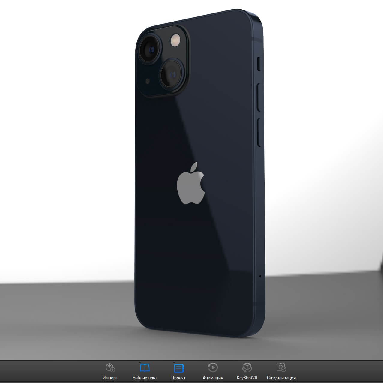 IPhone 13 Mini - 3D Model by RensiCG