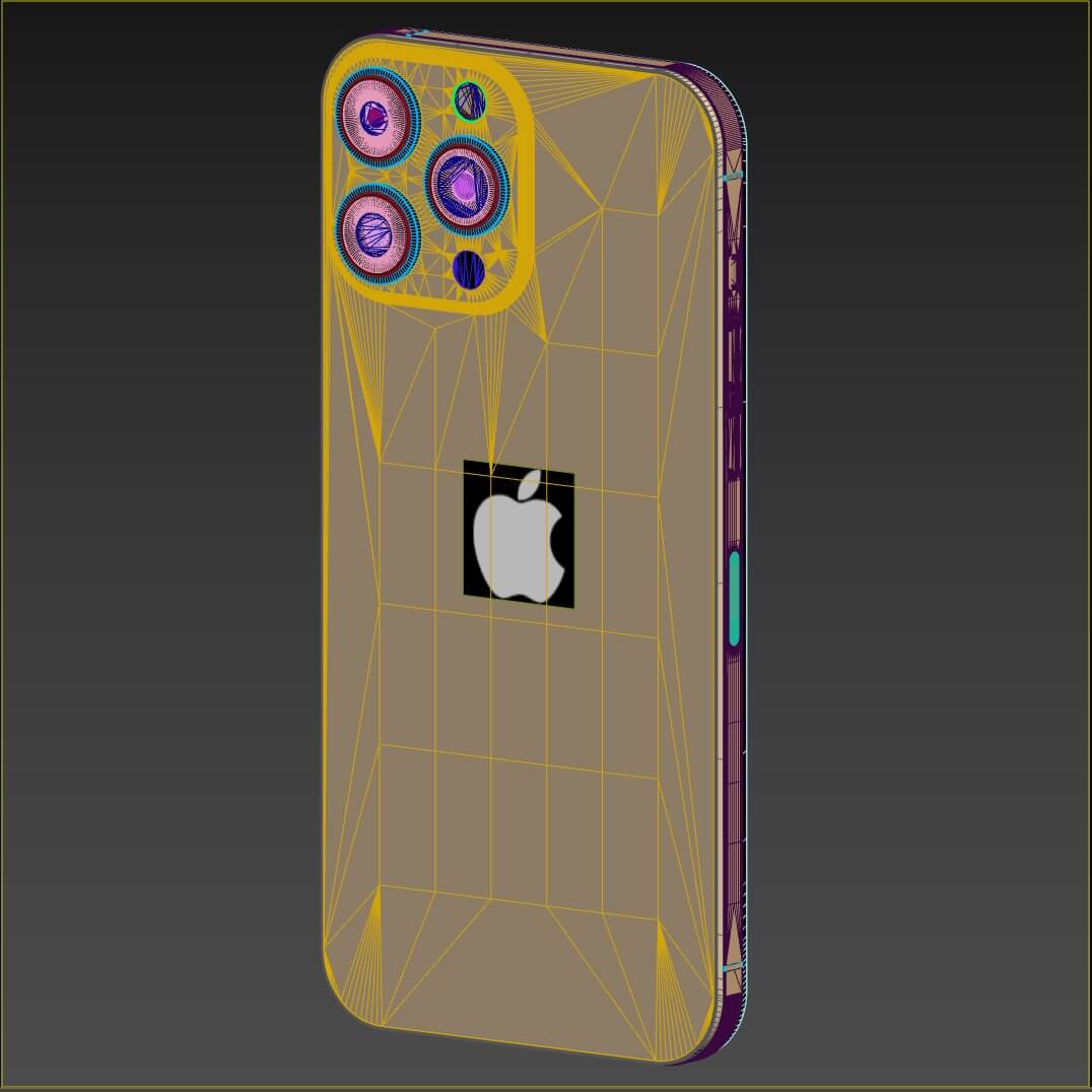 iPhone 14 Pro Concept - 3D Model by RensiCG
