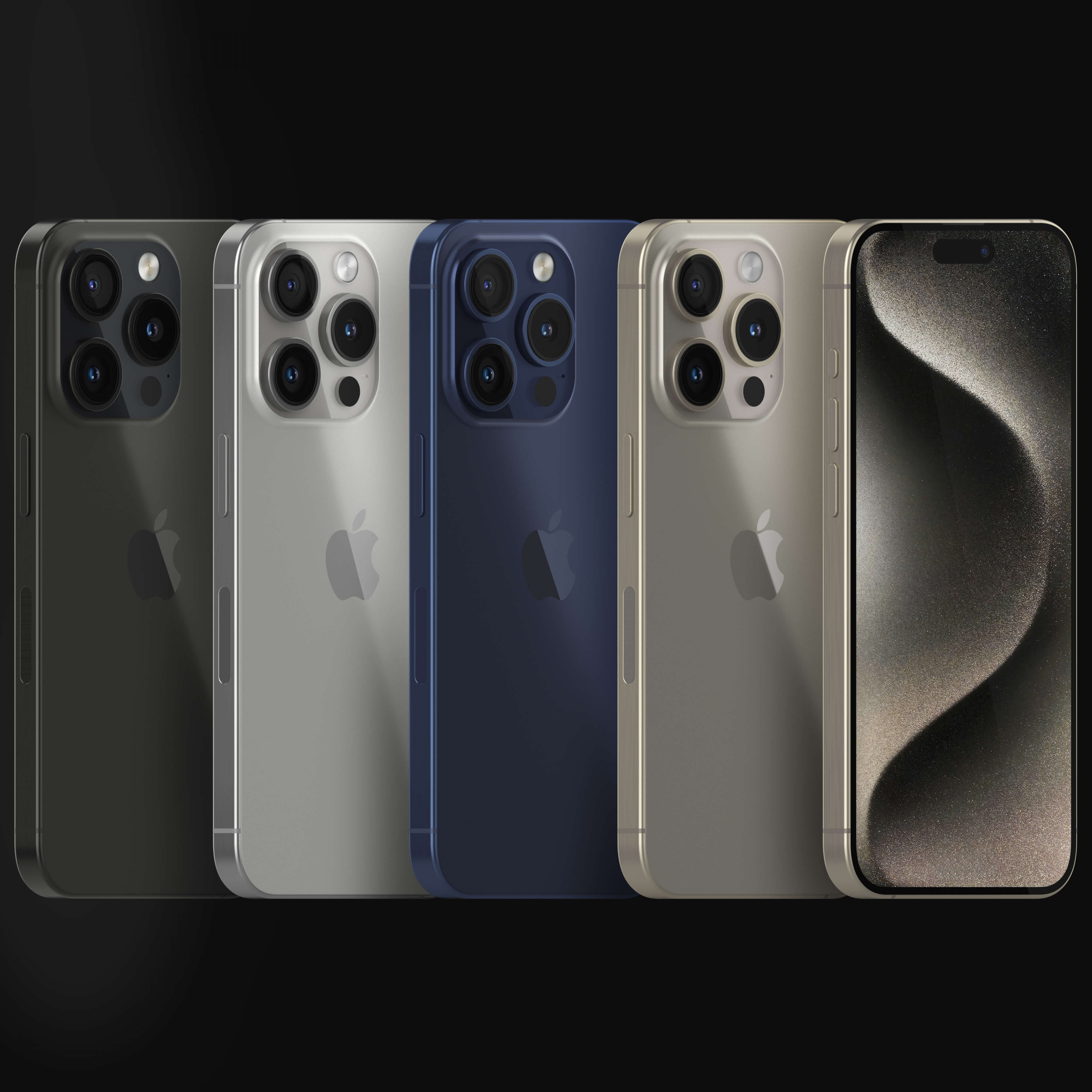 iPhone 15 Pro - 3D Model by RensiCG