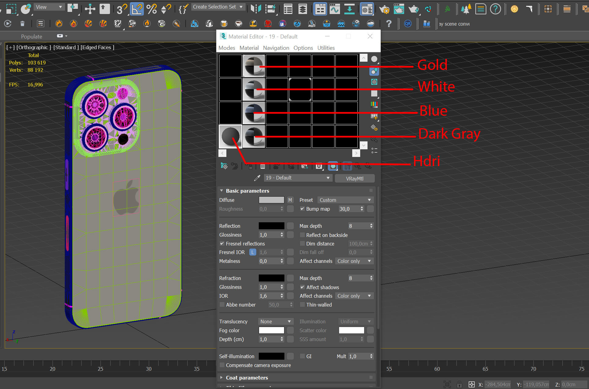iPhone 15 Pro - 3D Model by RensiCG