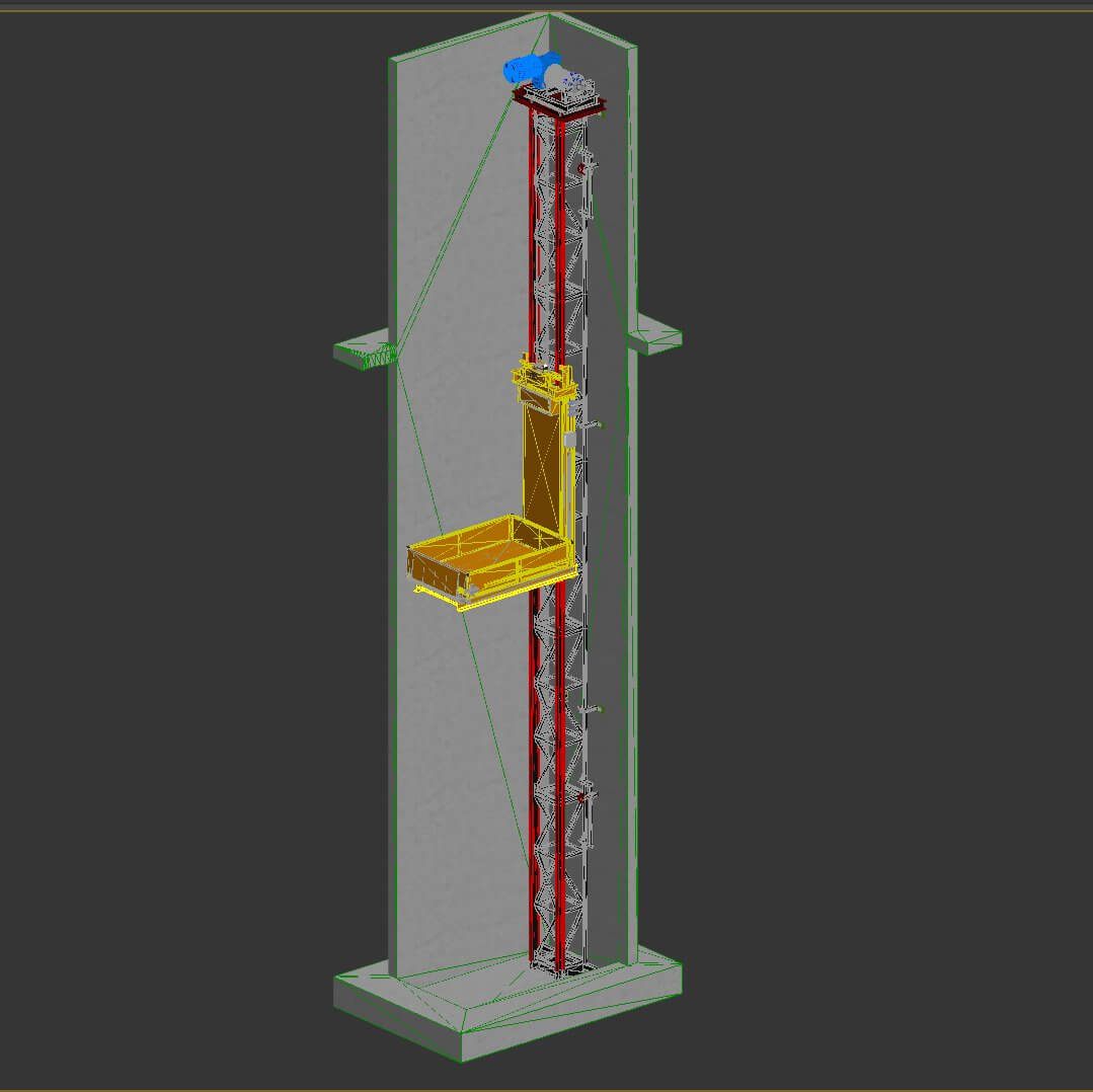 Lift Basis - 3D Model by RensiCG