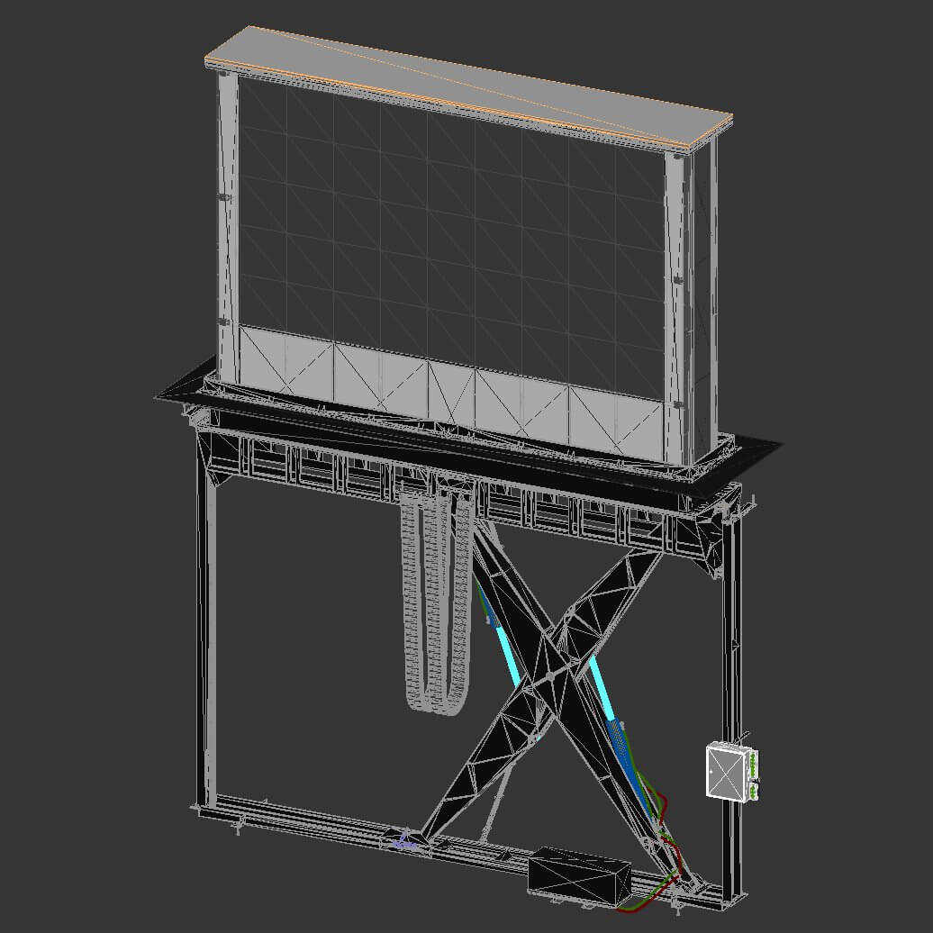 MegaStroy Elevator - 3D Model by RensiCG