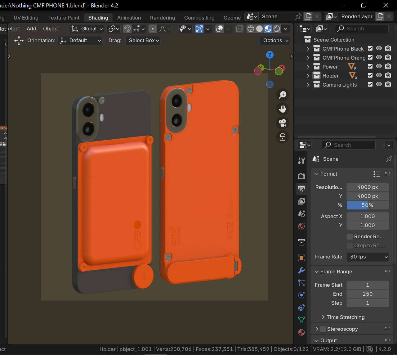 Nothing Cmf Phone 1 - 3D Model by RensiCG
