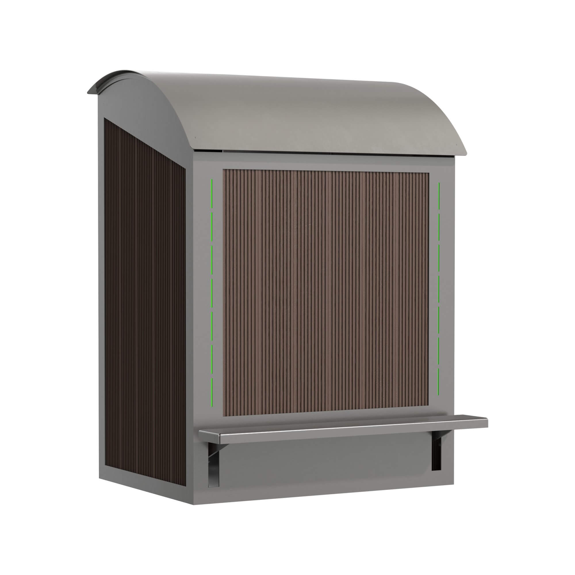 Outdoor Trash Cans 5 Models - 3D Model by RensiCG