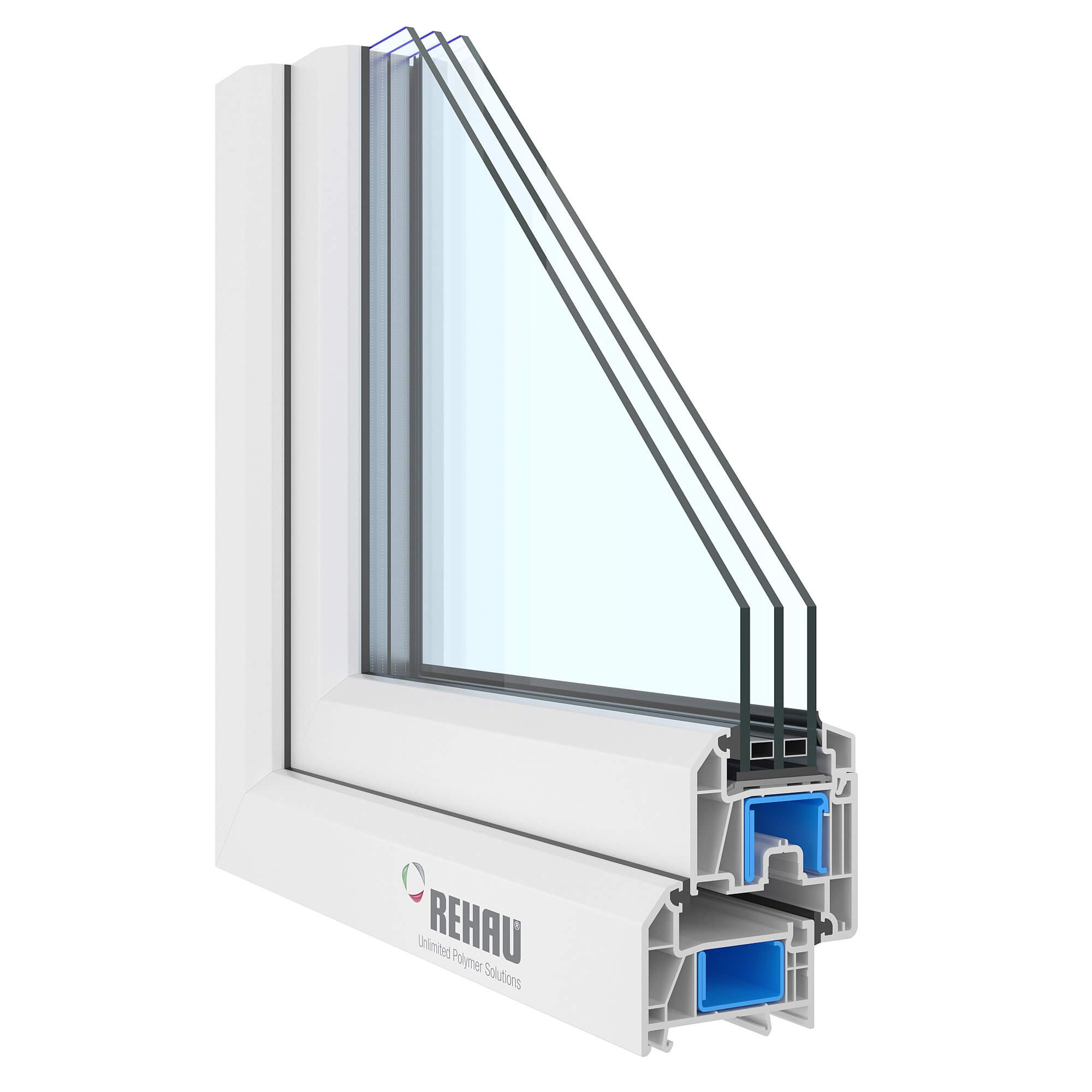 Rehau Window Profiles 32 Models - 3D Model by RensiCG